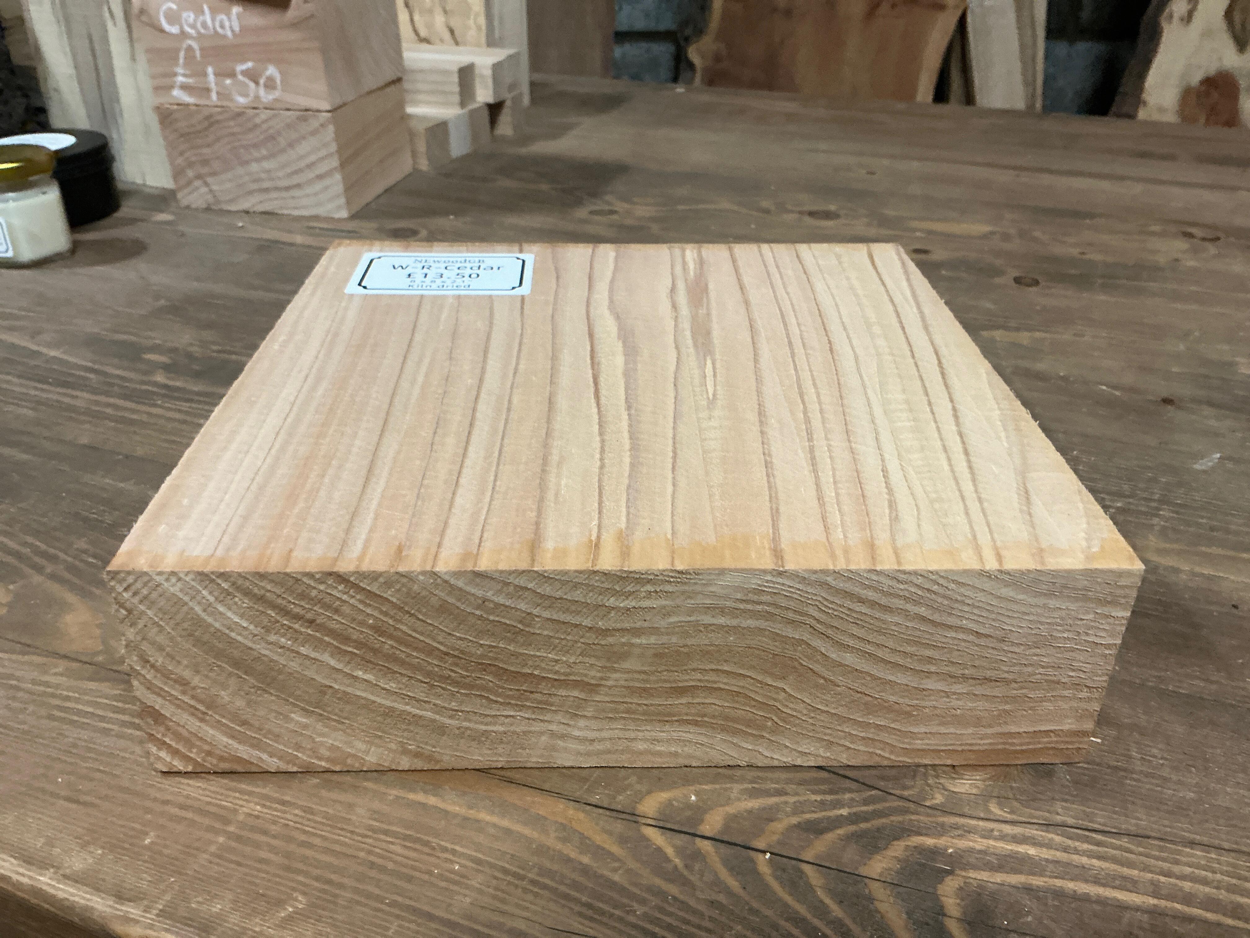 Cedar blocks 8”