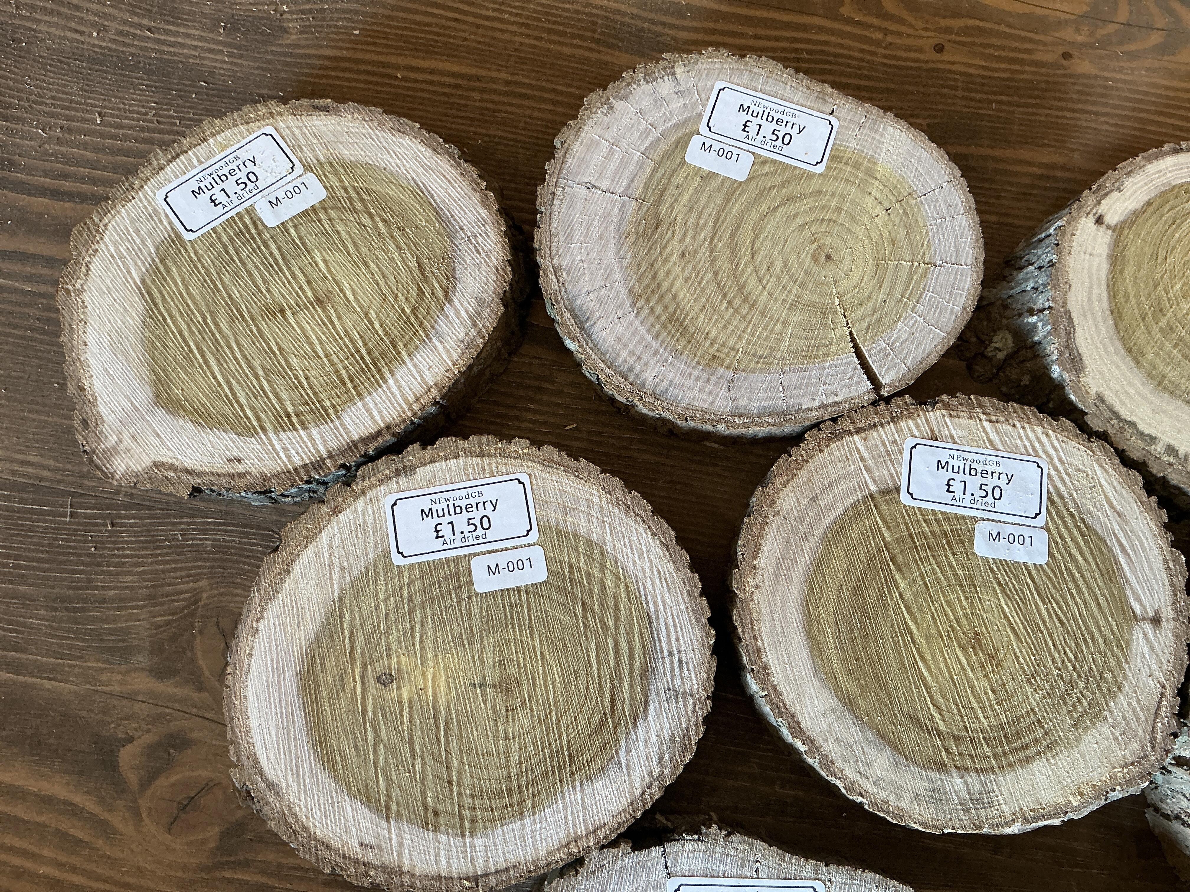 Mulberry slices - log slice
