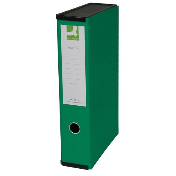 Box File Foolscap Racing Green (QC)