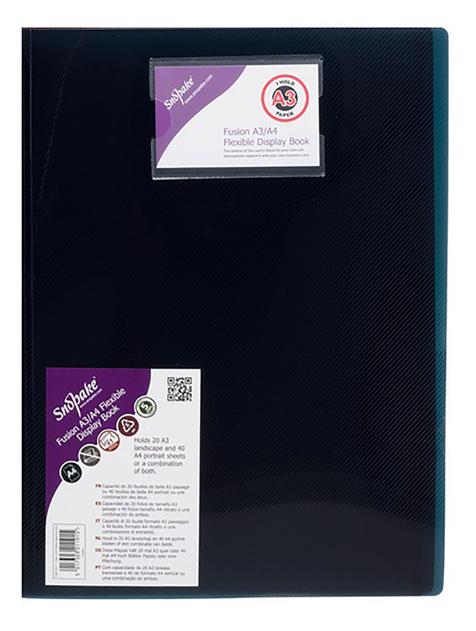 A3 & A4 Fusion Flexible Display Book (Snopake)