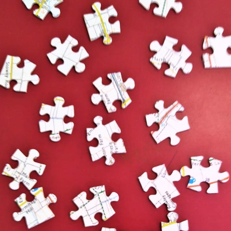 High Ham Map 408 Piece Jigsaw Puzzle