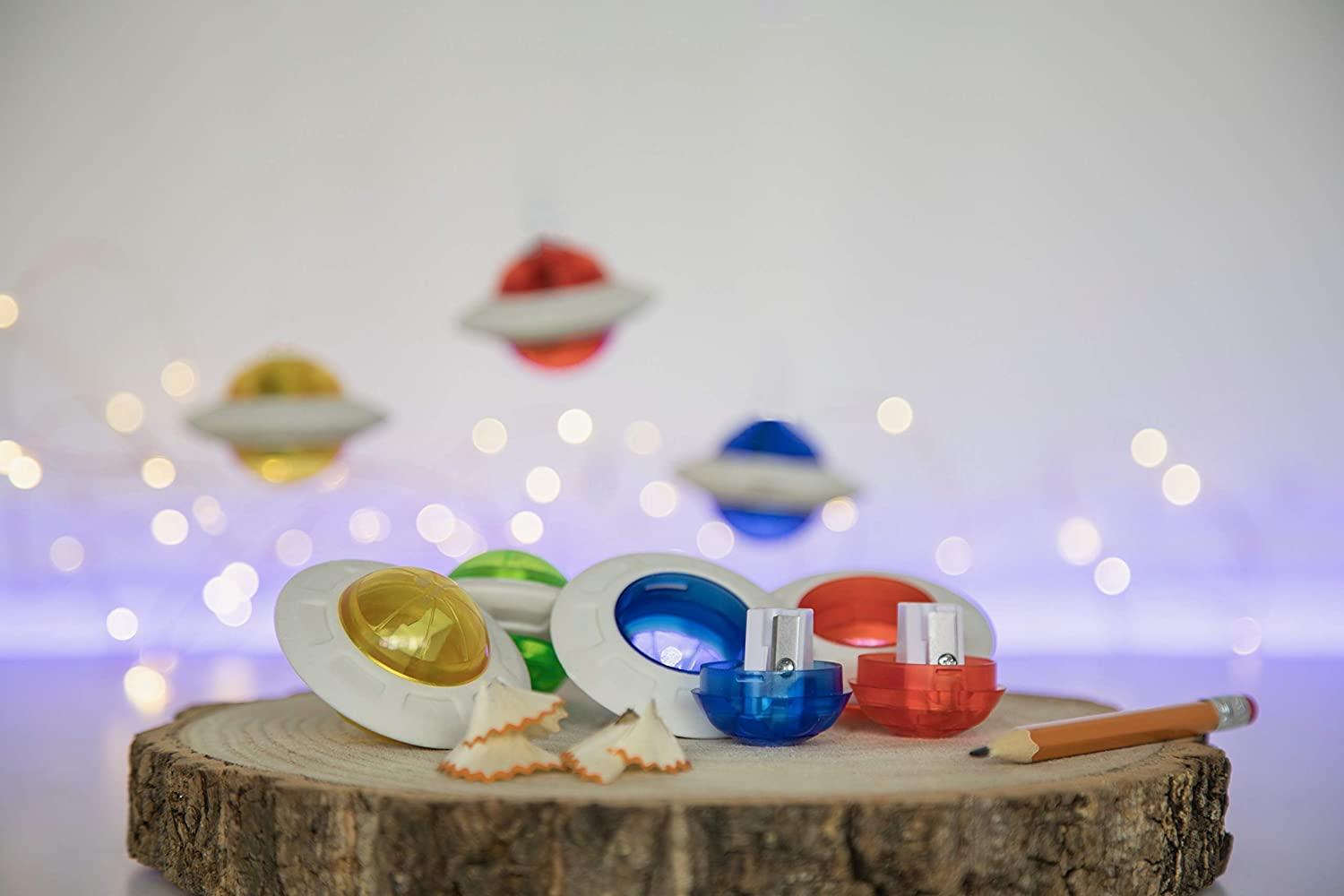 Swordfish Spaceship Sharpener & Eraser Combo