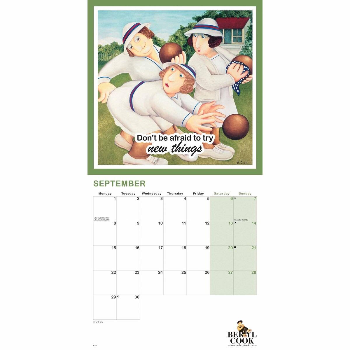 2025 Beryl Cook Square Calendar