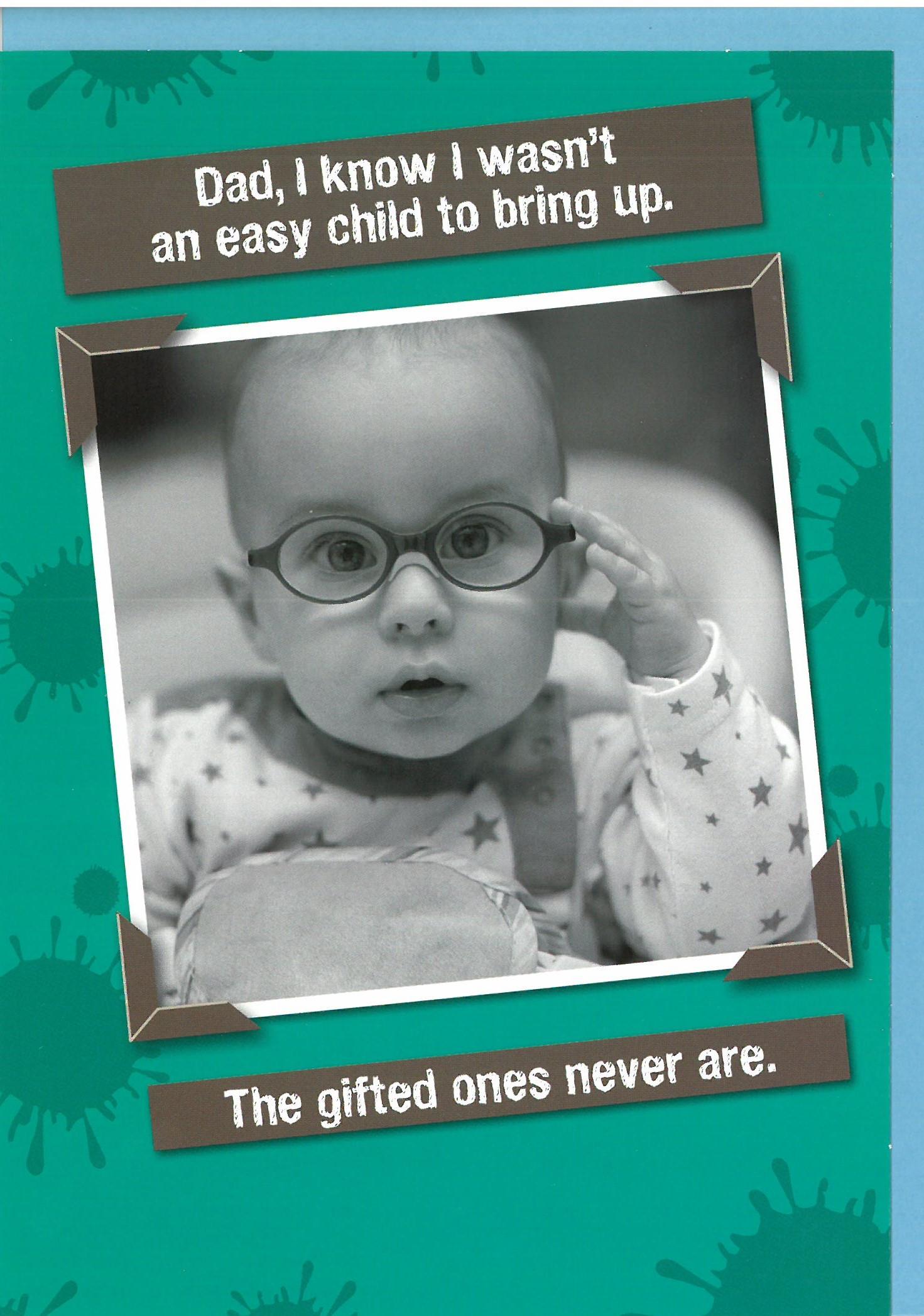 Fathers Day Card (5x7)- Two Fat Gherkins Humour