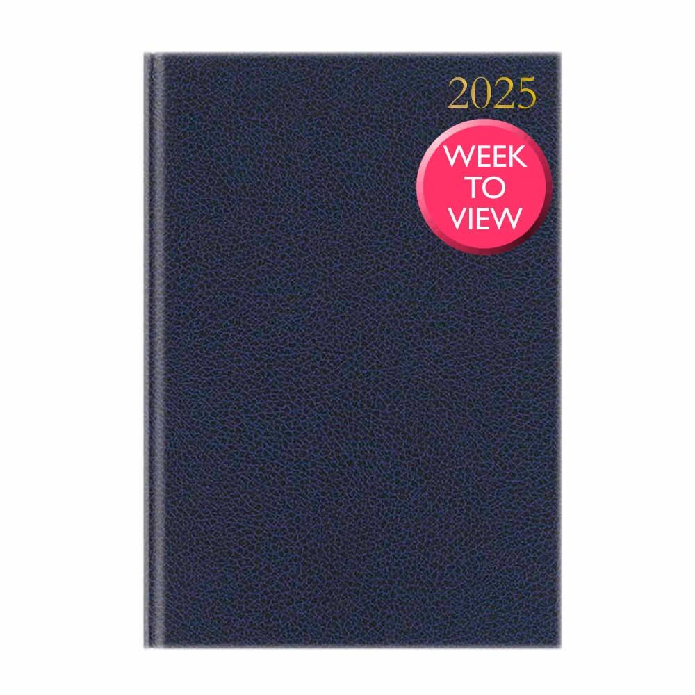 2025 SH Office A5 Week To View Diary (Assorted Colours)