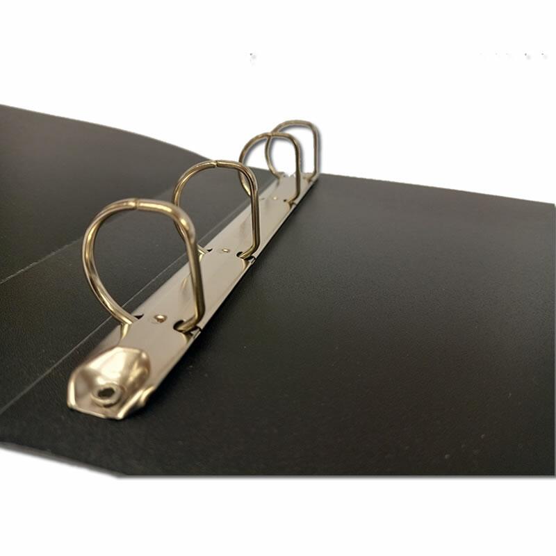 A5 Bank Statement Archival Ring Binder- Black (4 Ring, 40mm Spine)