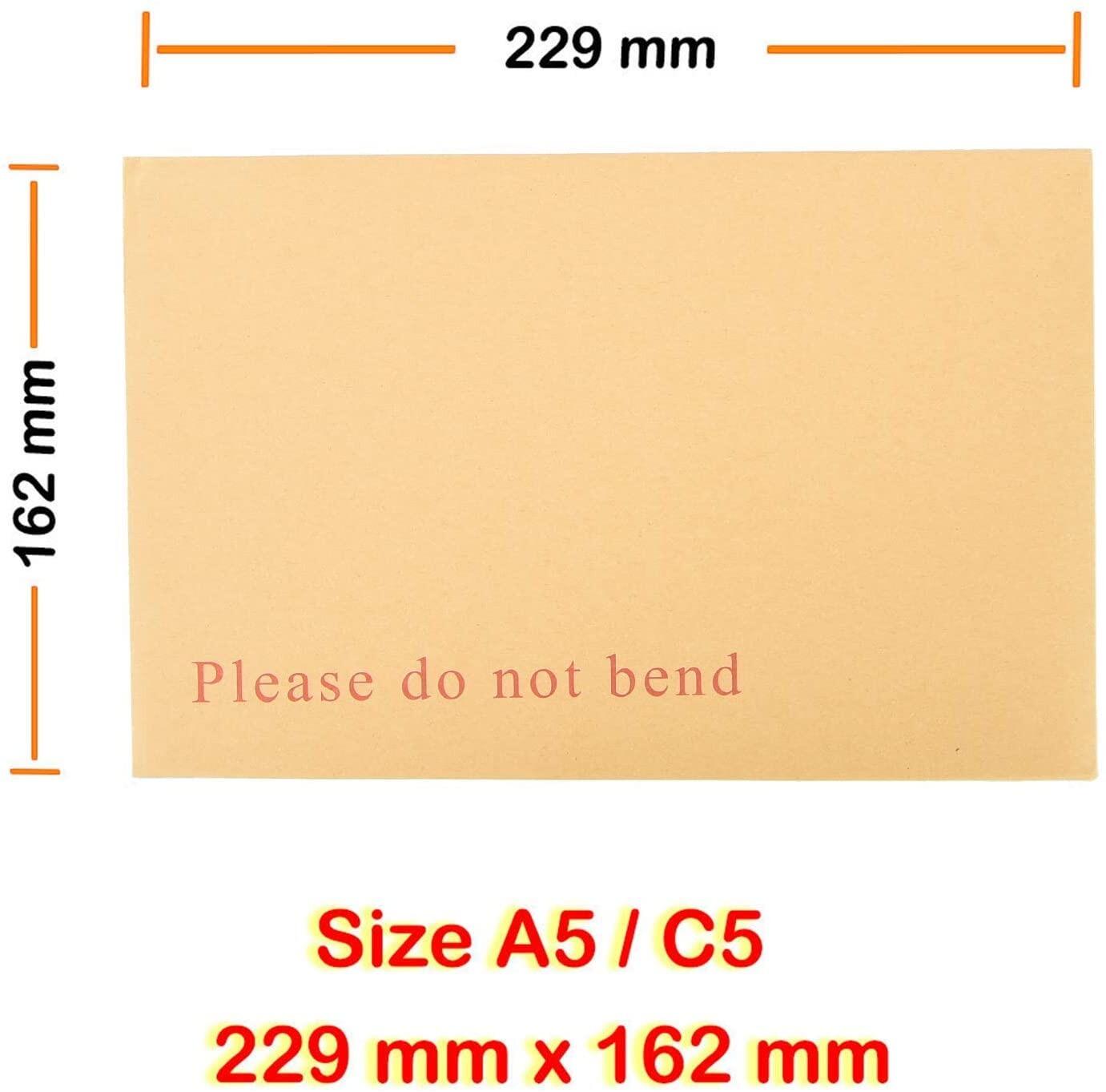 C5 Board Backed Envelope (Pack of 10)