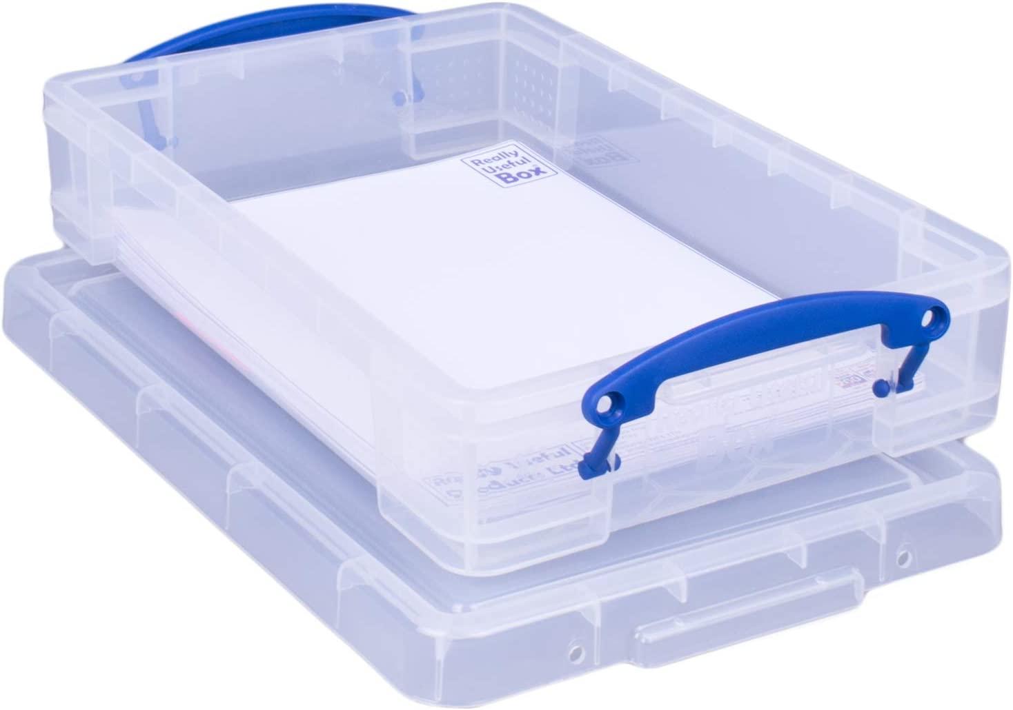 Really Useful Storage Box 4L Medium (Clear)