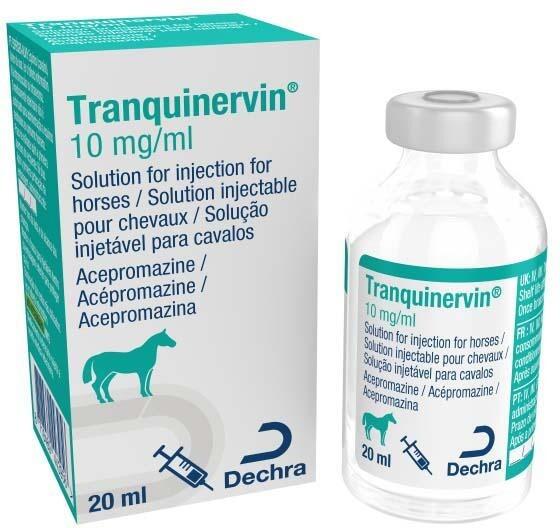 TRANQUINERVIN INJ 10MG/ML HORSES 20ML