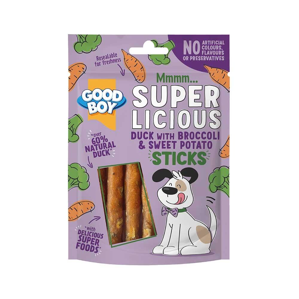 GOOD BOY SUPERLICIOUS DUCK/S/POT 70G