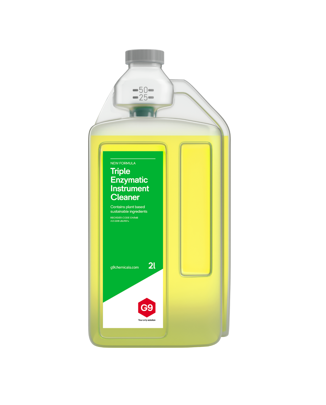G9 Triple Enzyme Instrument Cleaner (Plant Based), 2 Litre - Self ...