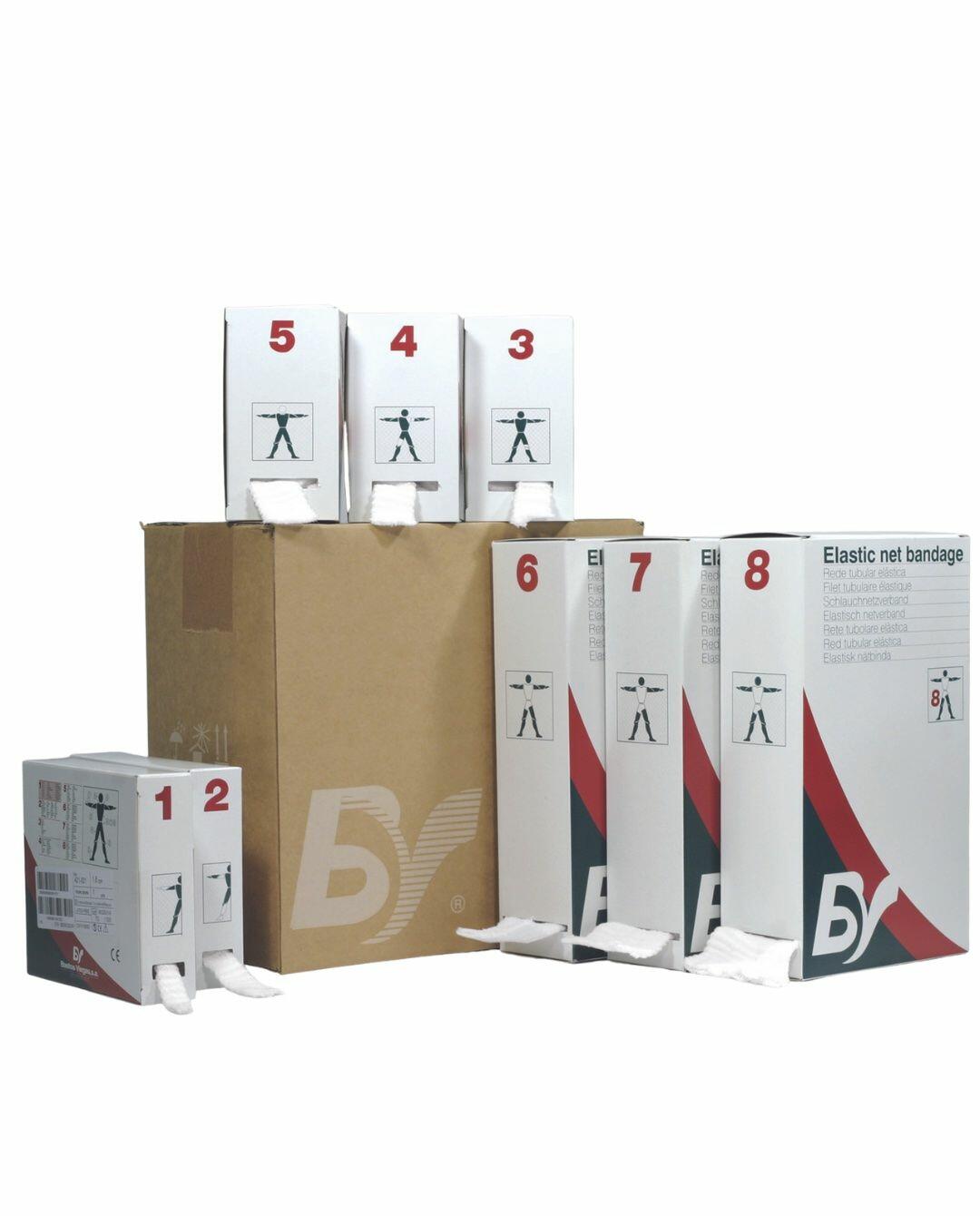 Tubular Elastic Net Bandage, 25m Stretched x 6.3cm, Latex Free, no 8 ...