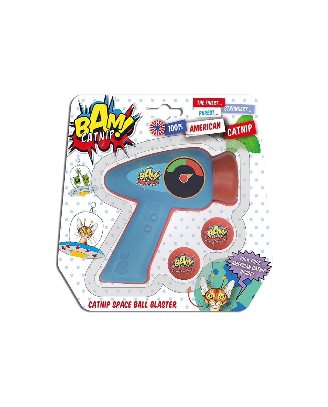 Catnip Pop Gun Red/Blue, Individual, RRP ?9.99