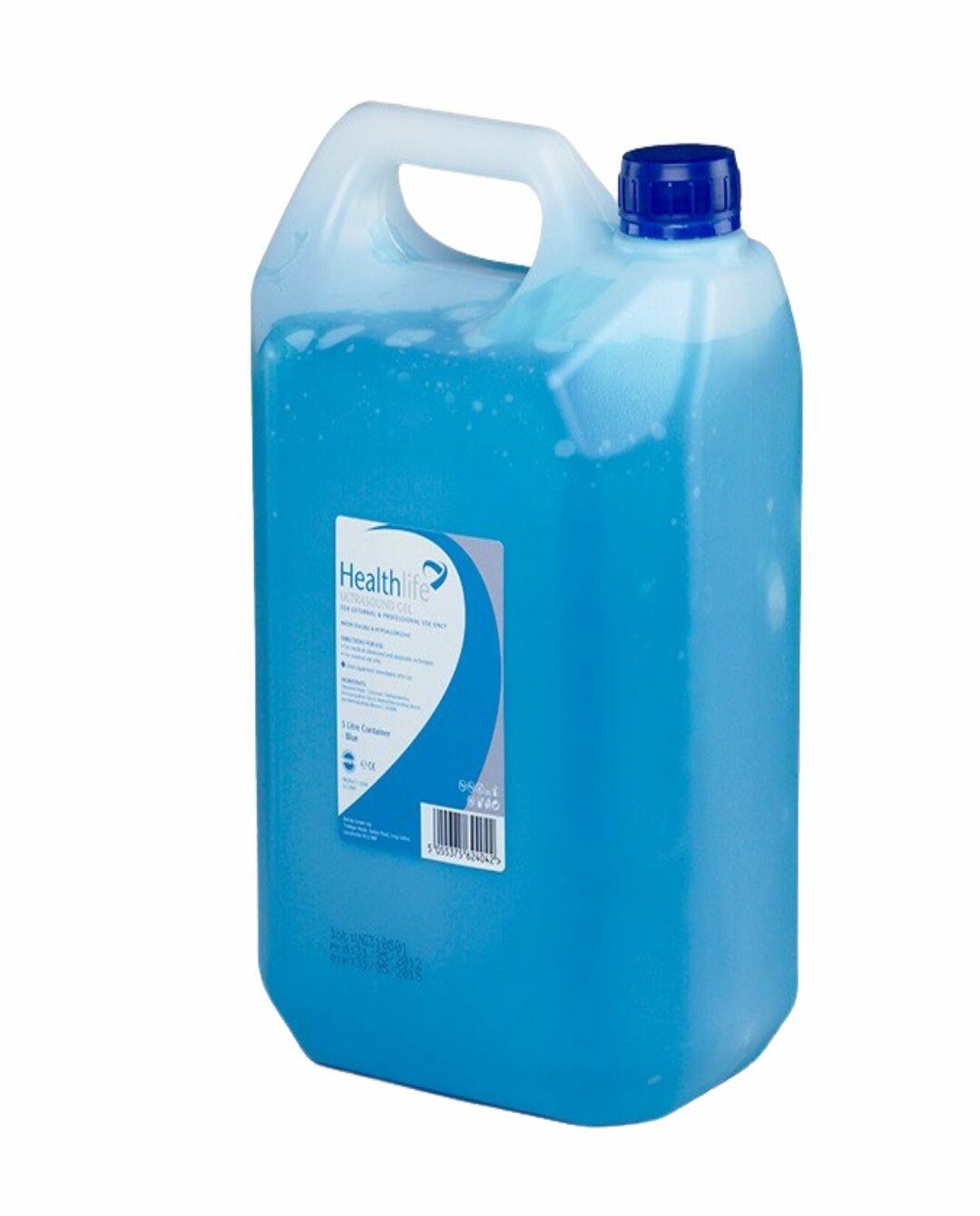 Ultrasound Gel 5L Container Blue, Individual