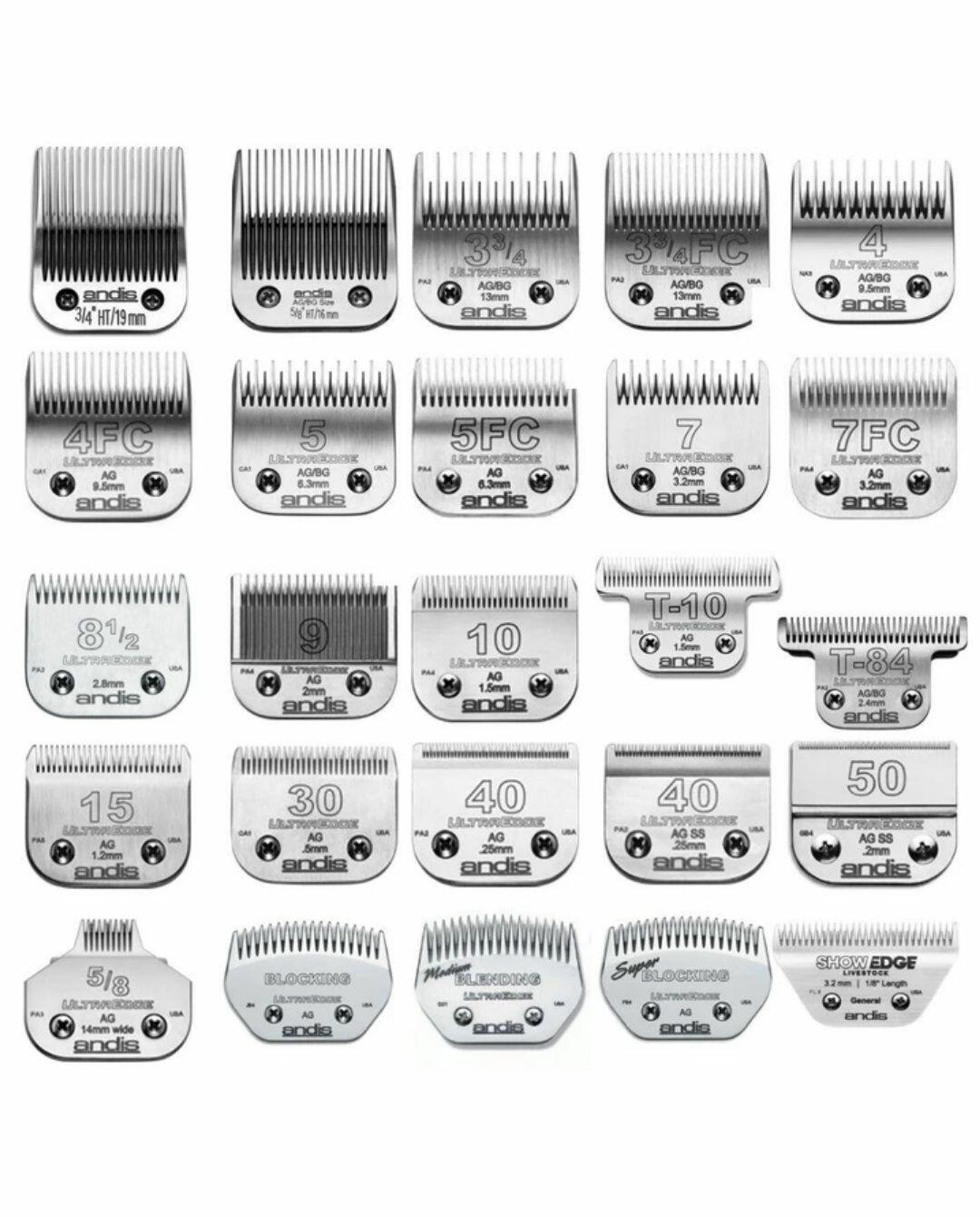 Andis Clipper Blade; Ultra Edge #4, 3/8" - 9.5 mm, Individual