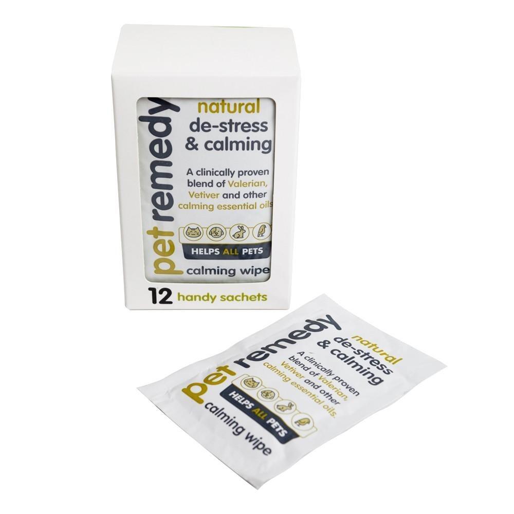 PET REMEDY CALMING WIPES PK 12