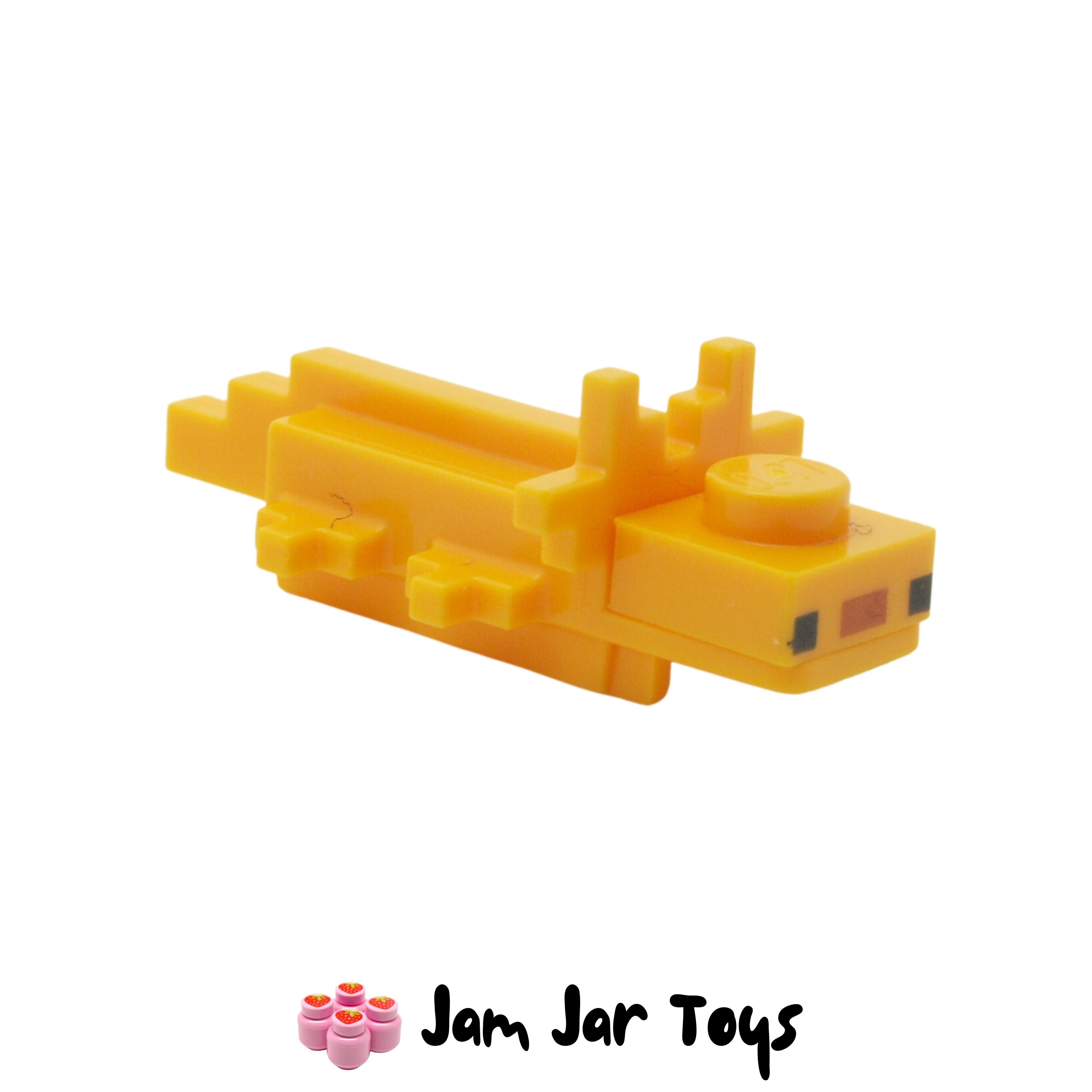 LEGO Minecraft Axolotl Bright Light Orange 21180 R23