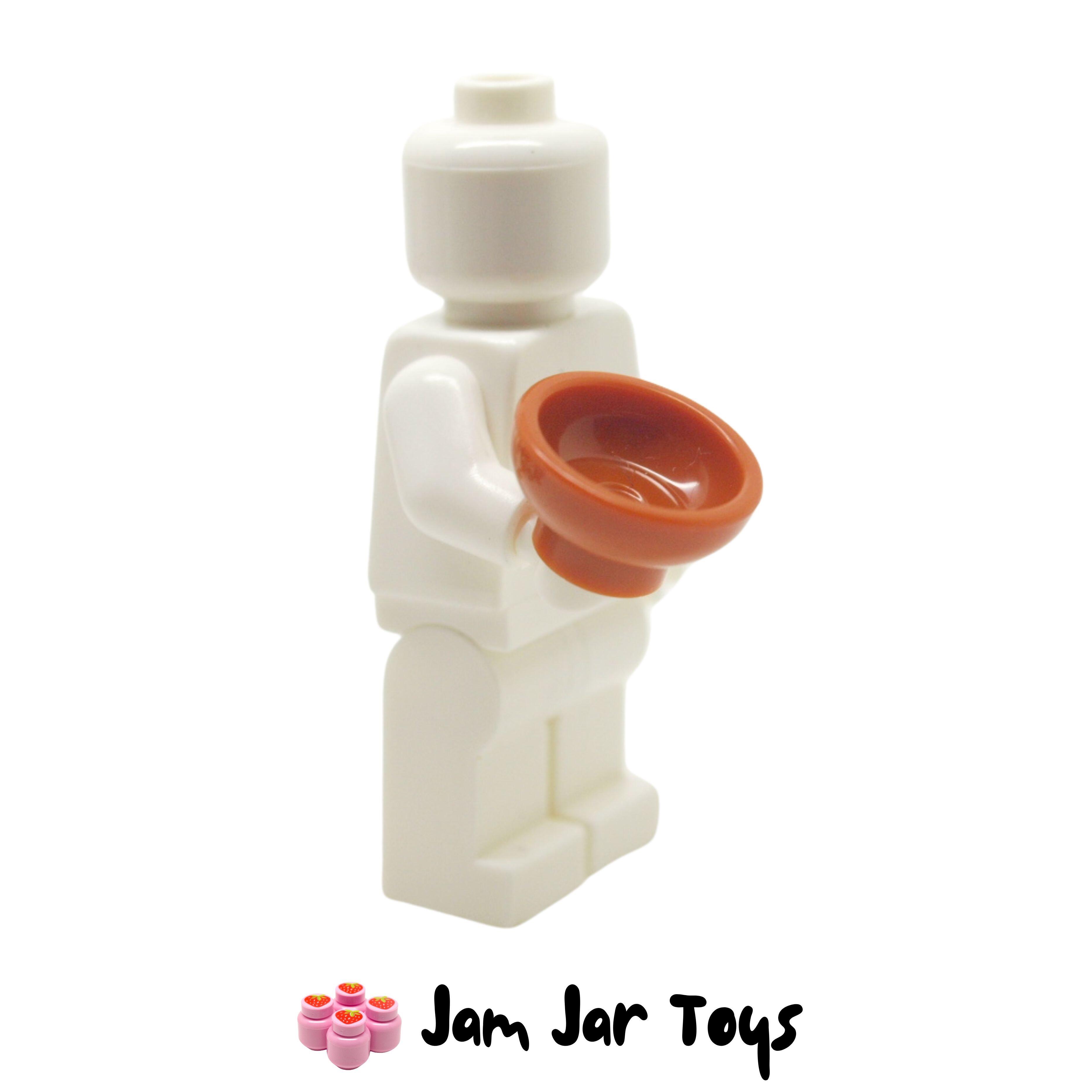 LEGO Plain Dark Orange Bowl KF67