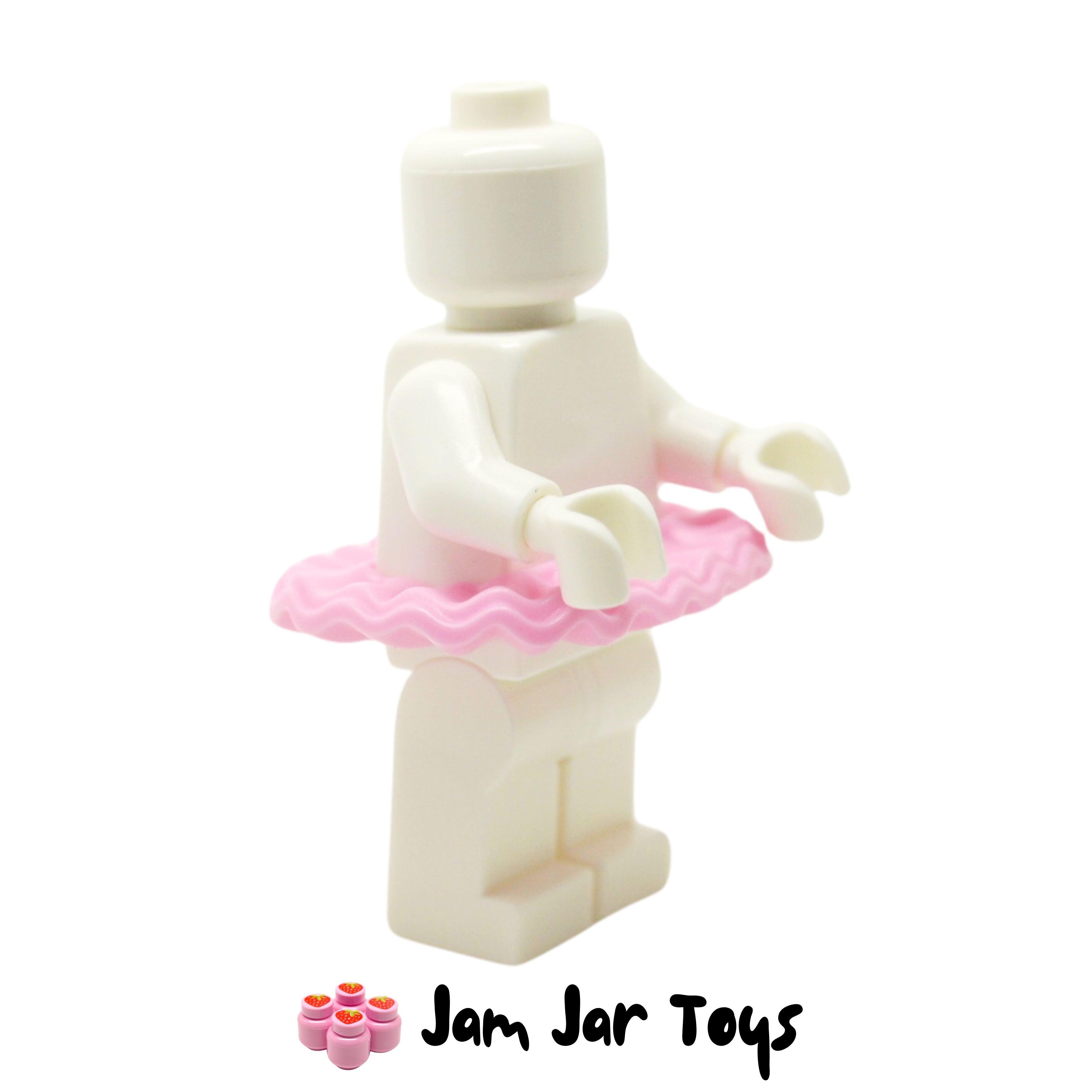 LEGO Bright Pink Ruffled Ballerina Tutu Skirt. A338