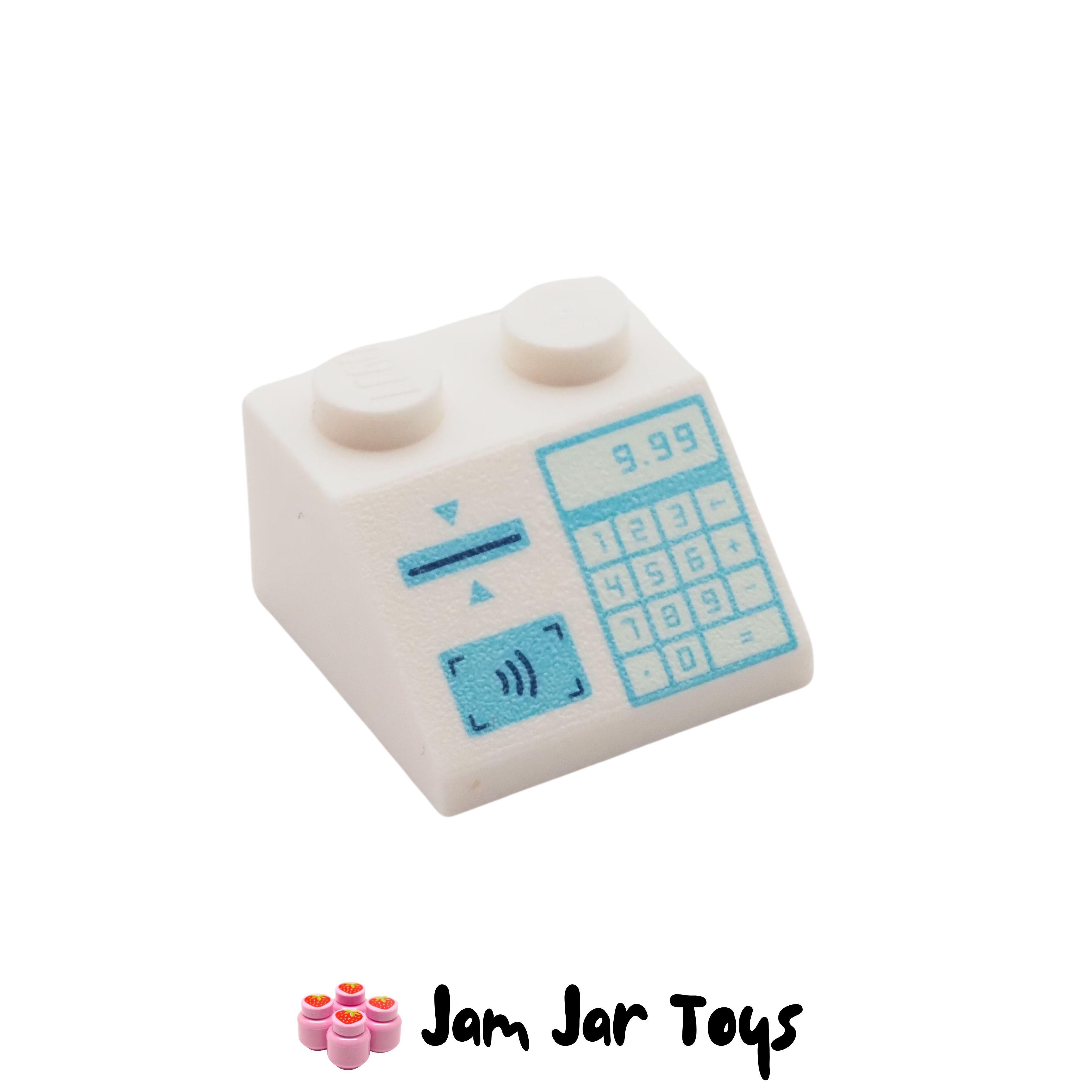 LEGO White EPOS Terminal, Keypad, Card 6329696 | JamJarToys