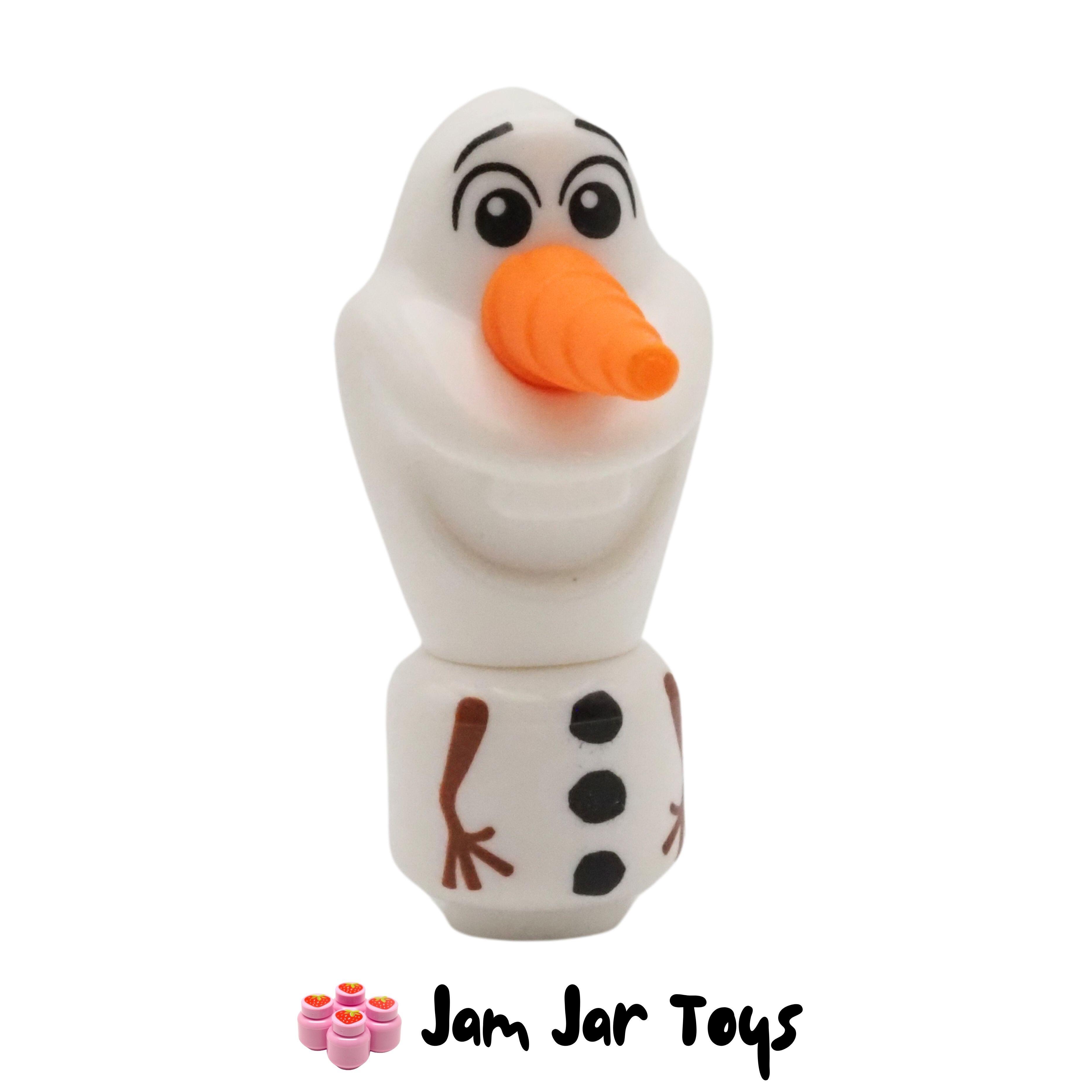 LEGO Olaf, White Mouth, Disney Micro Figure. R815