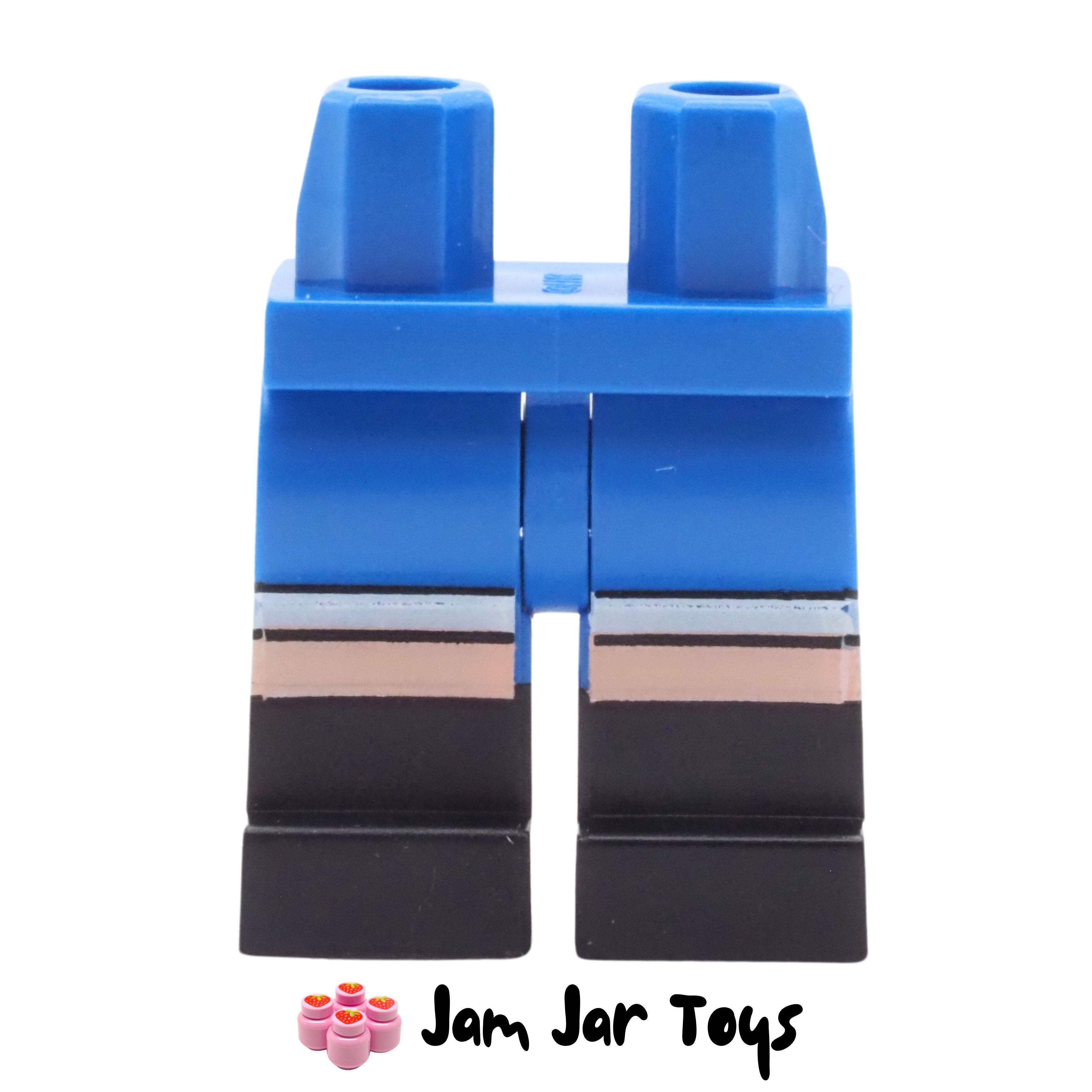 LEGO Stargirl Blue Legs, Black Boots, White Lines. L280