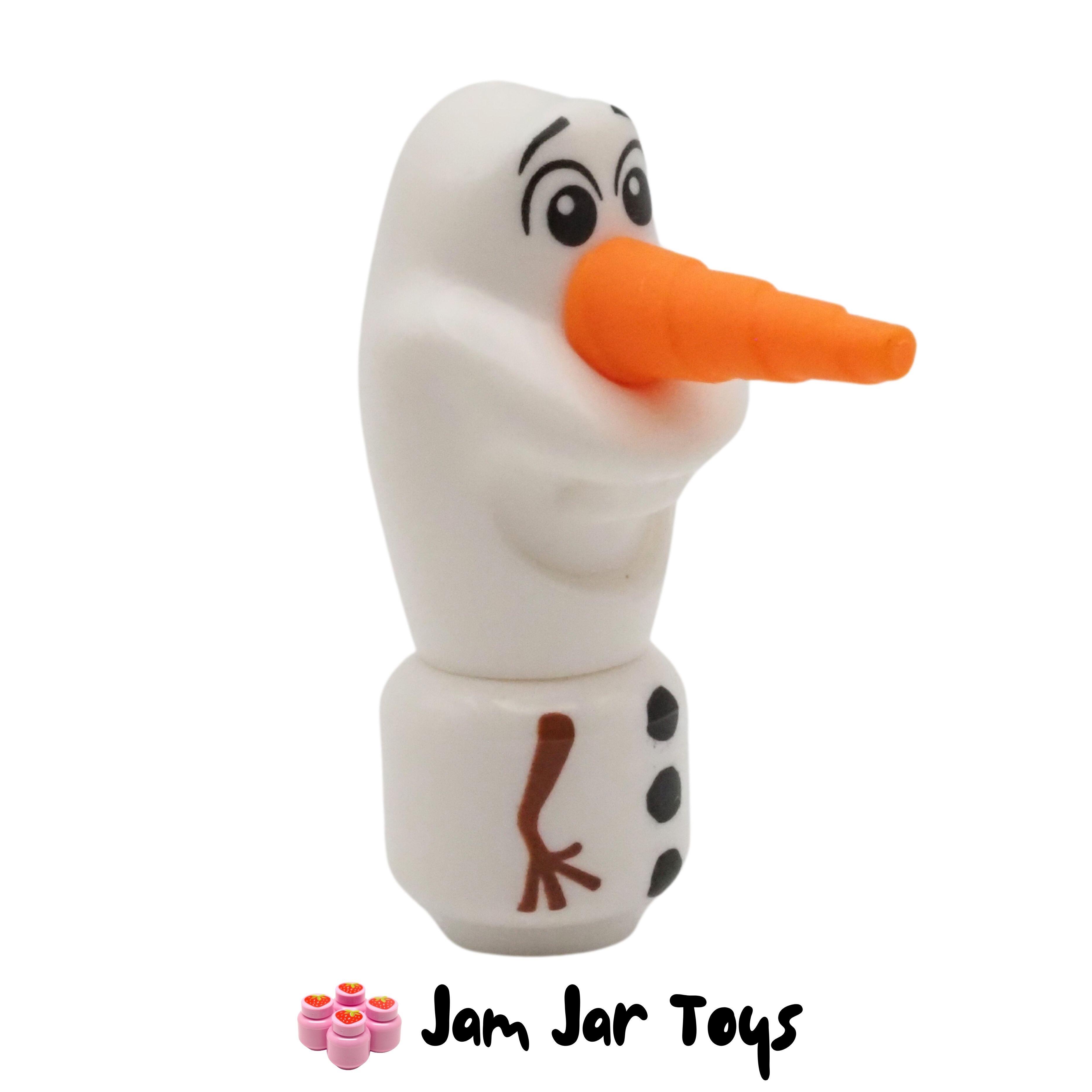 LEGO Olaf, White Mouth, Disney Micro Figure. R815