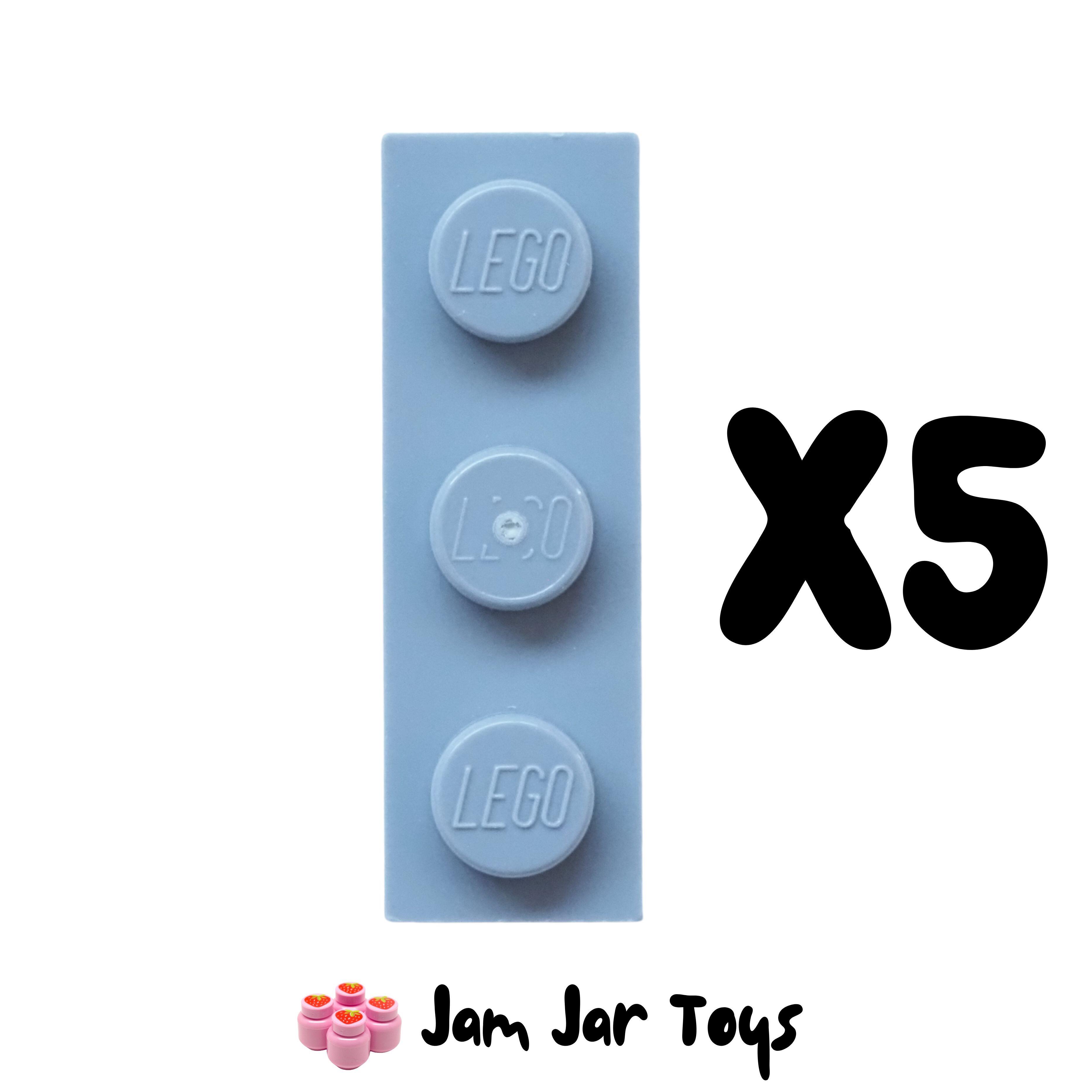 LEGO Five Sand Blue 1 x 3 Tiles. ST105