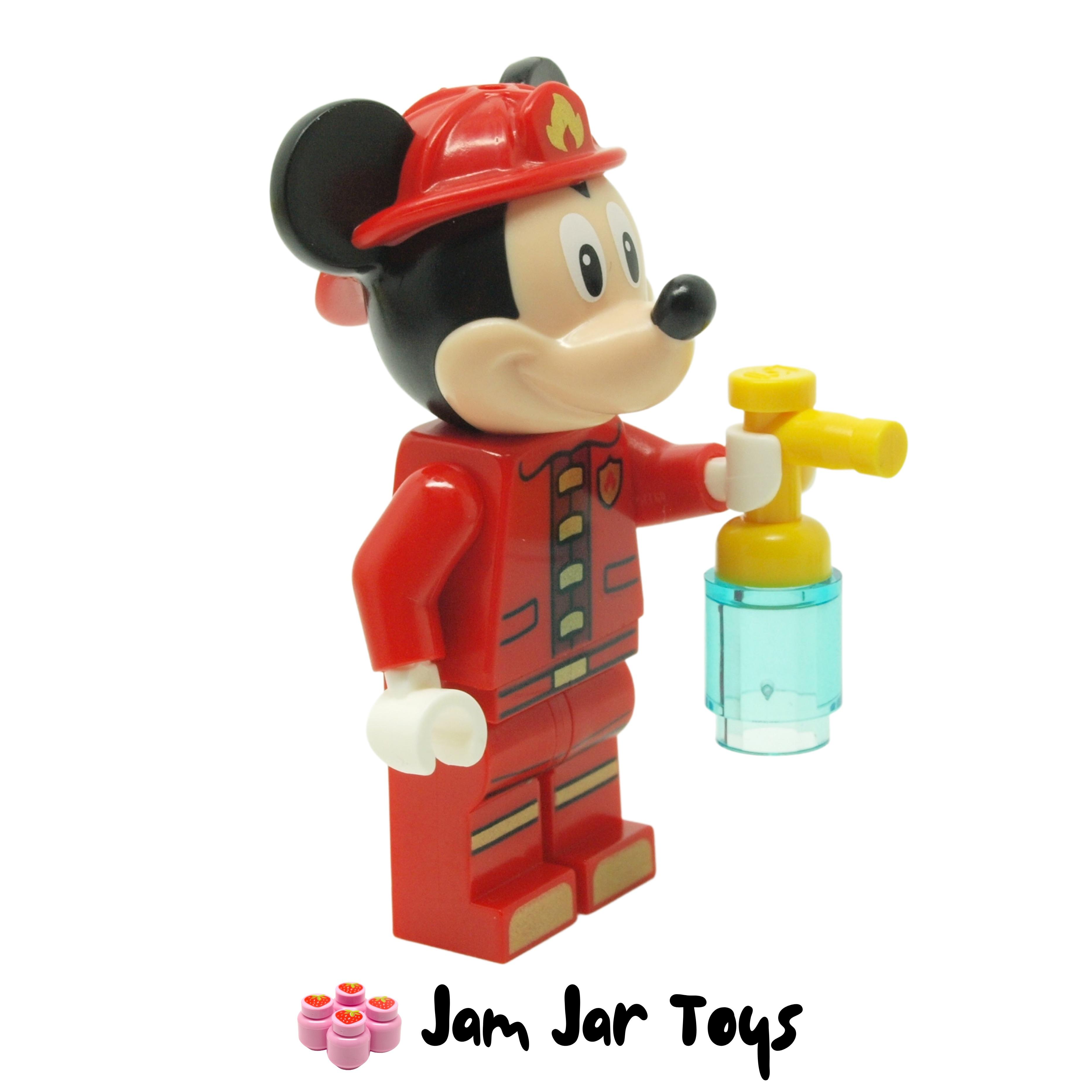 LEGO Mickey Mouse Fire Fighter Disney Minifigure 10776 DIS050 R256
