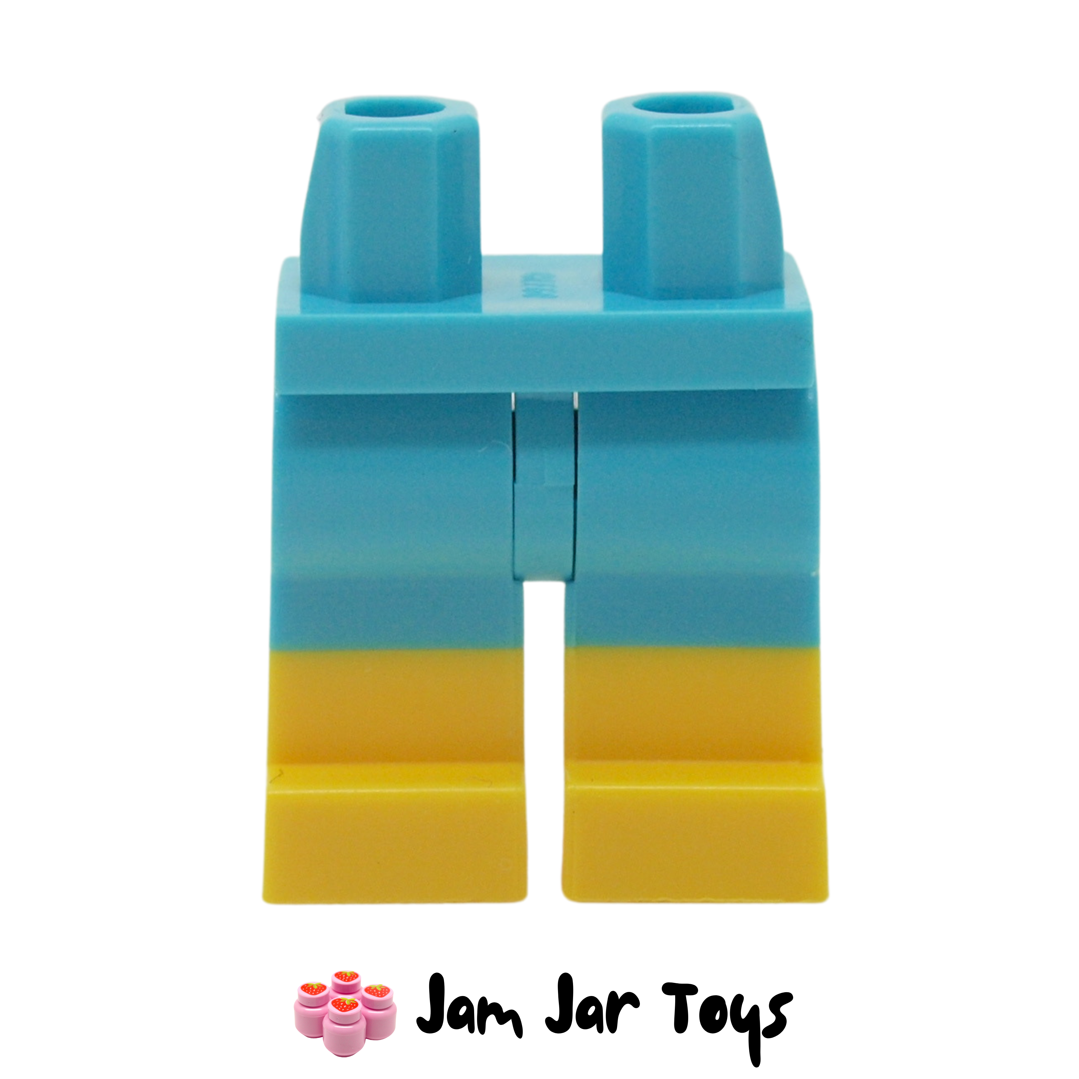 LEGO Medium Azure Legs Yellow Boots 6307309 | JamJarToys