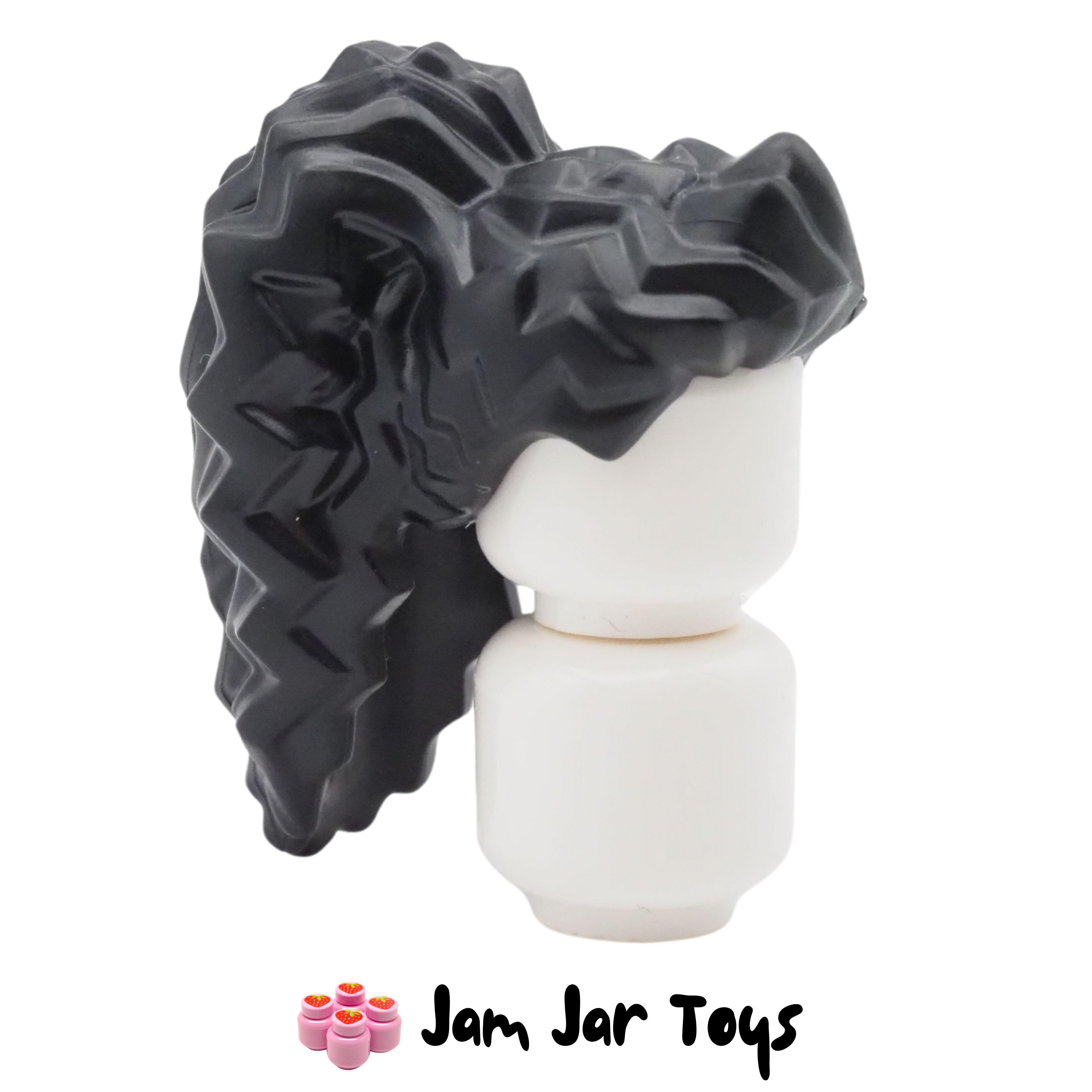 LEGO Elsa D Long, Big, Black Curly Hair. FPH202