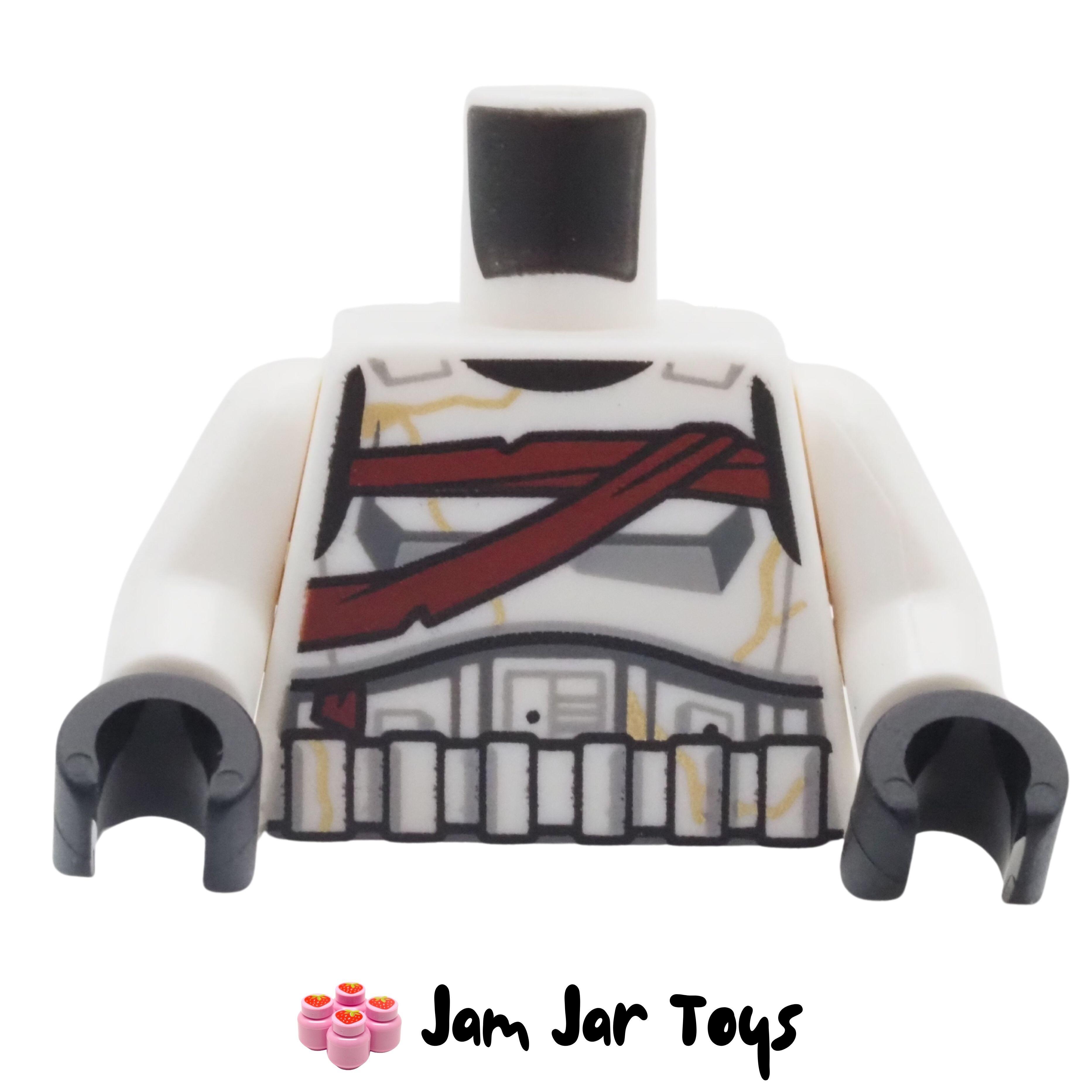 LEGO White Stormtrooper Armour Torso Gold 6545886 | JamJarToys