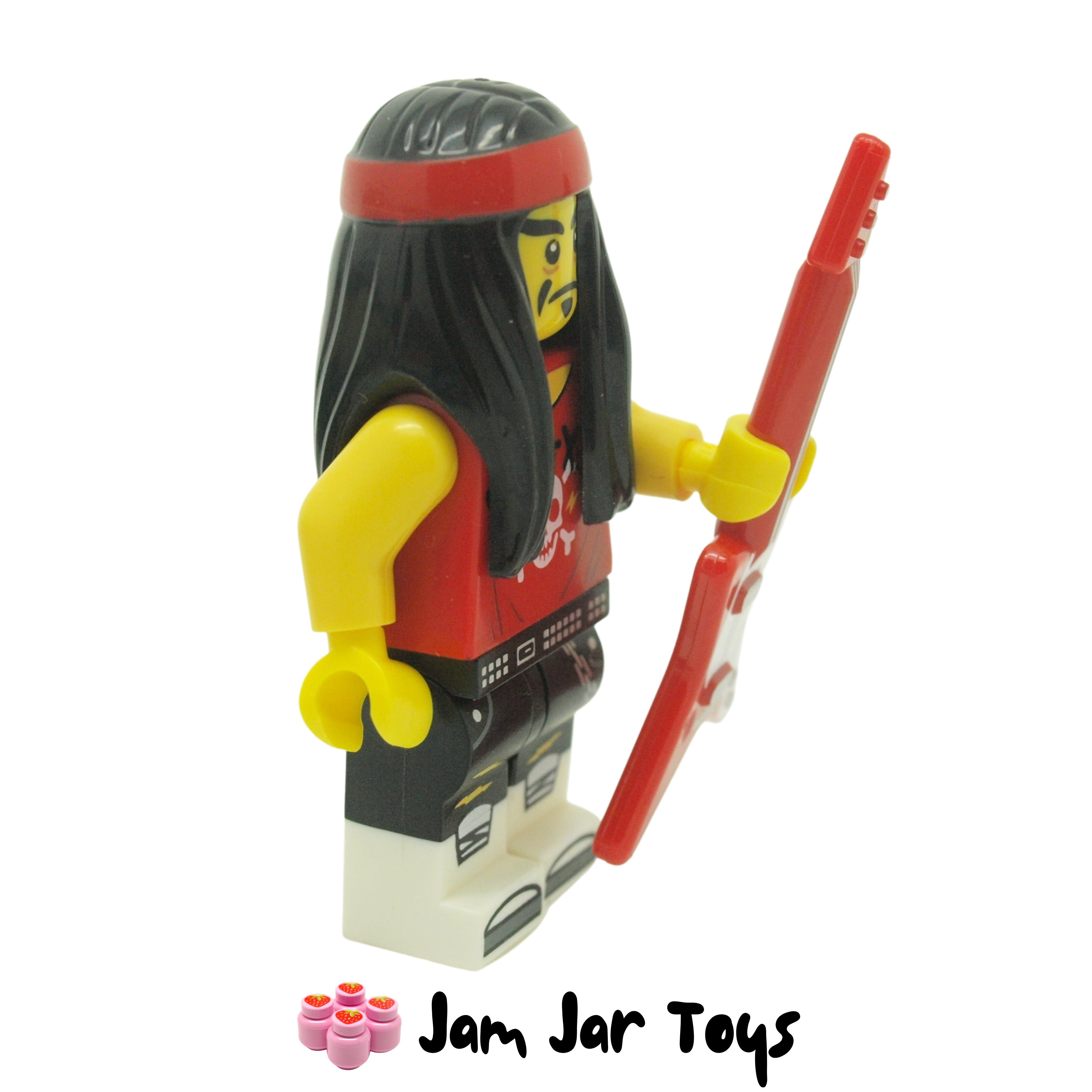 LEGO Gong Guitar Rocker Ninjago Minifigure 71019-17 COLTLNM17