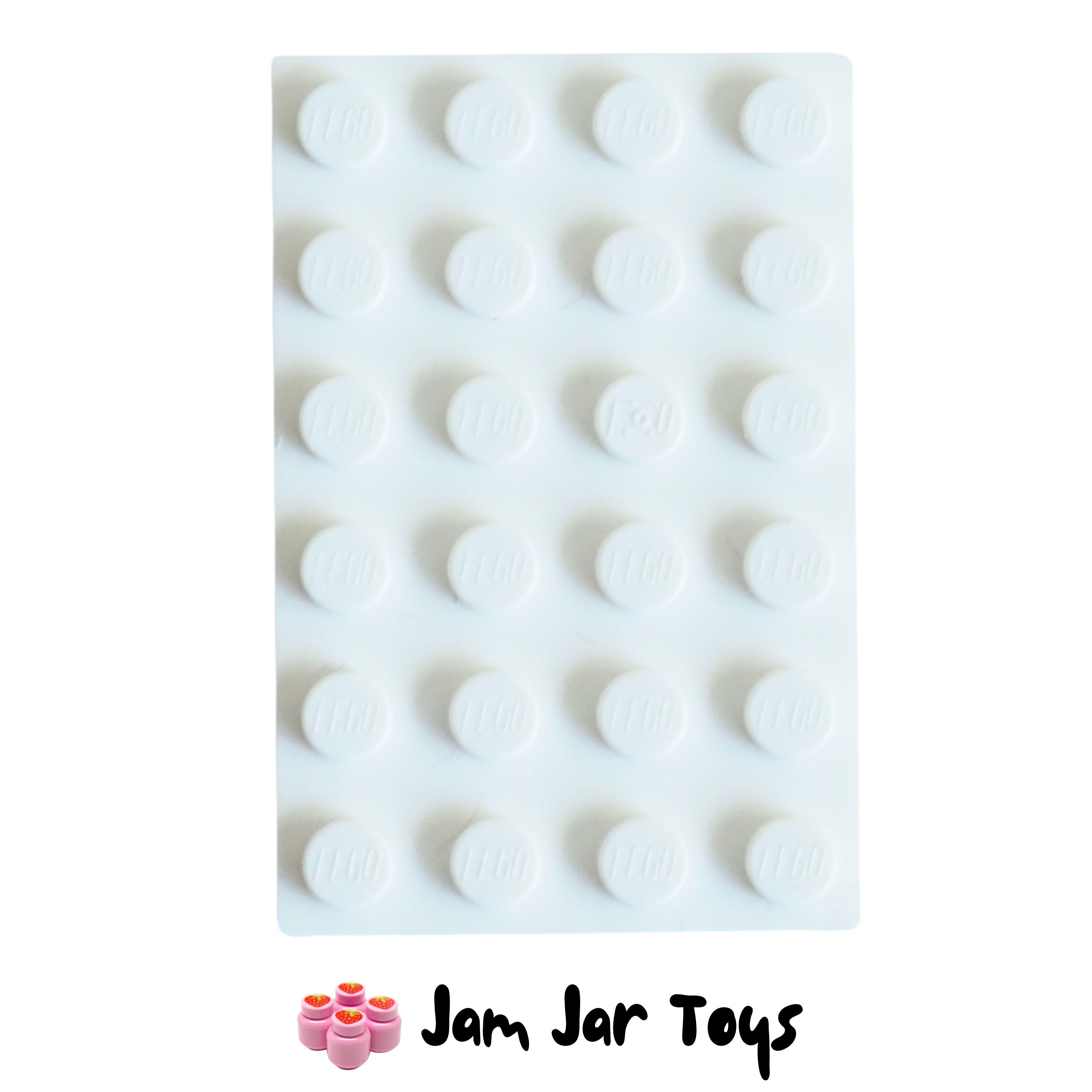 LEGO White 4 x 6 LEGO Base Plate