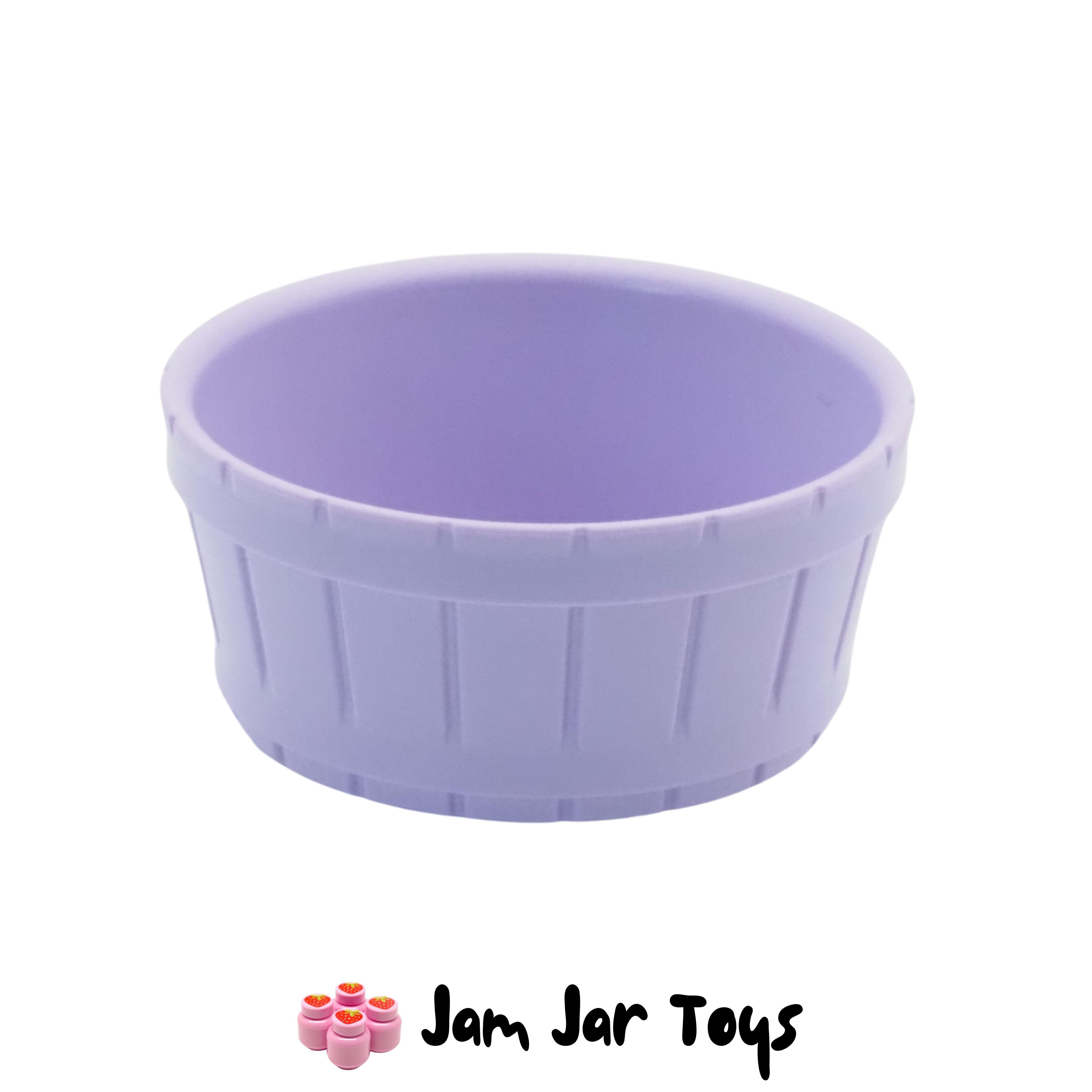 LEGO Lavender Barrel with Axle Connector 6211376 | JamJarToys