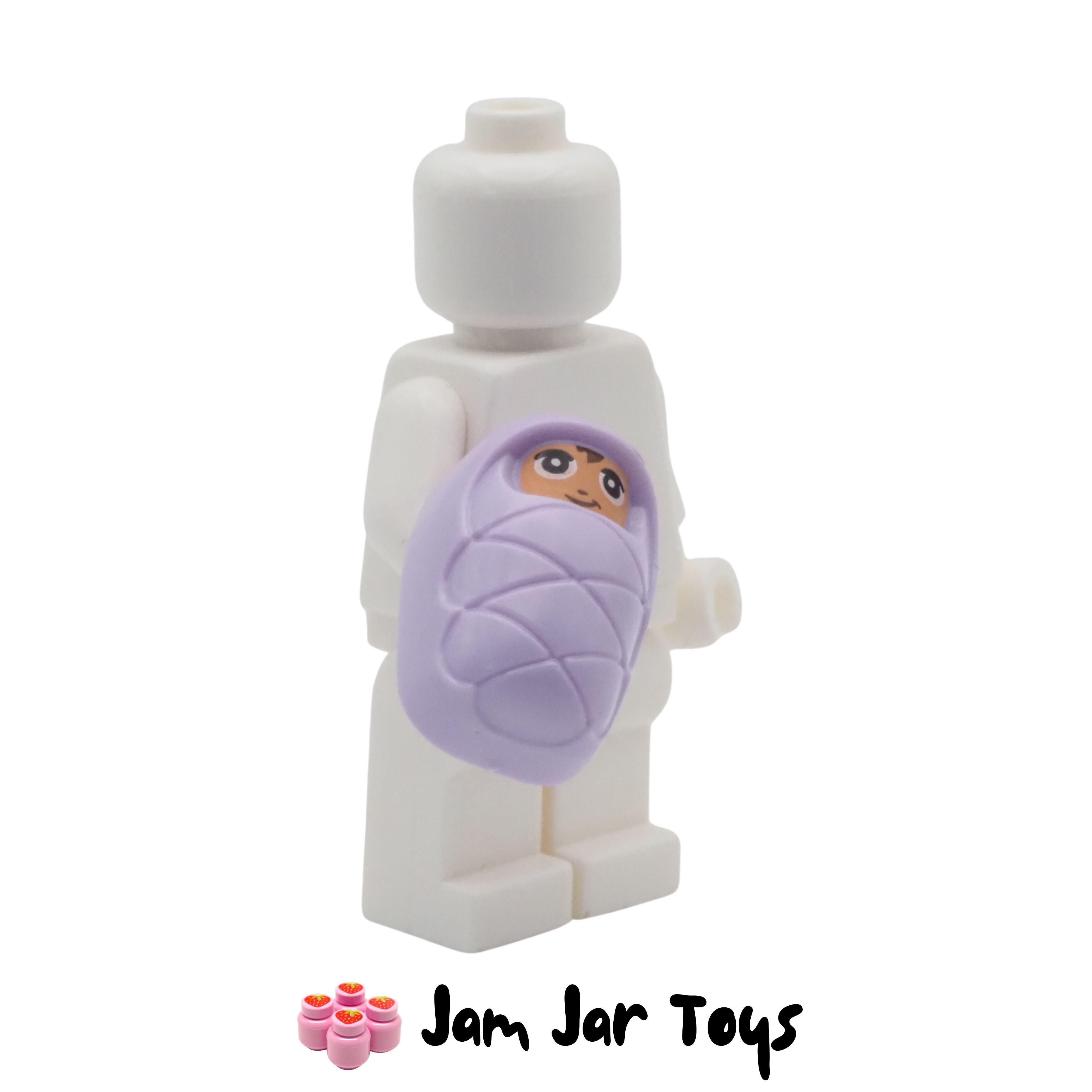 LEGO Friends Baby Micro Figure w/ Lavender Papoose | JamJarToys
