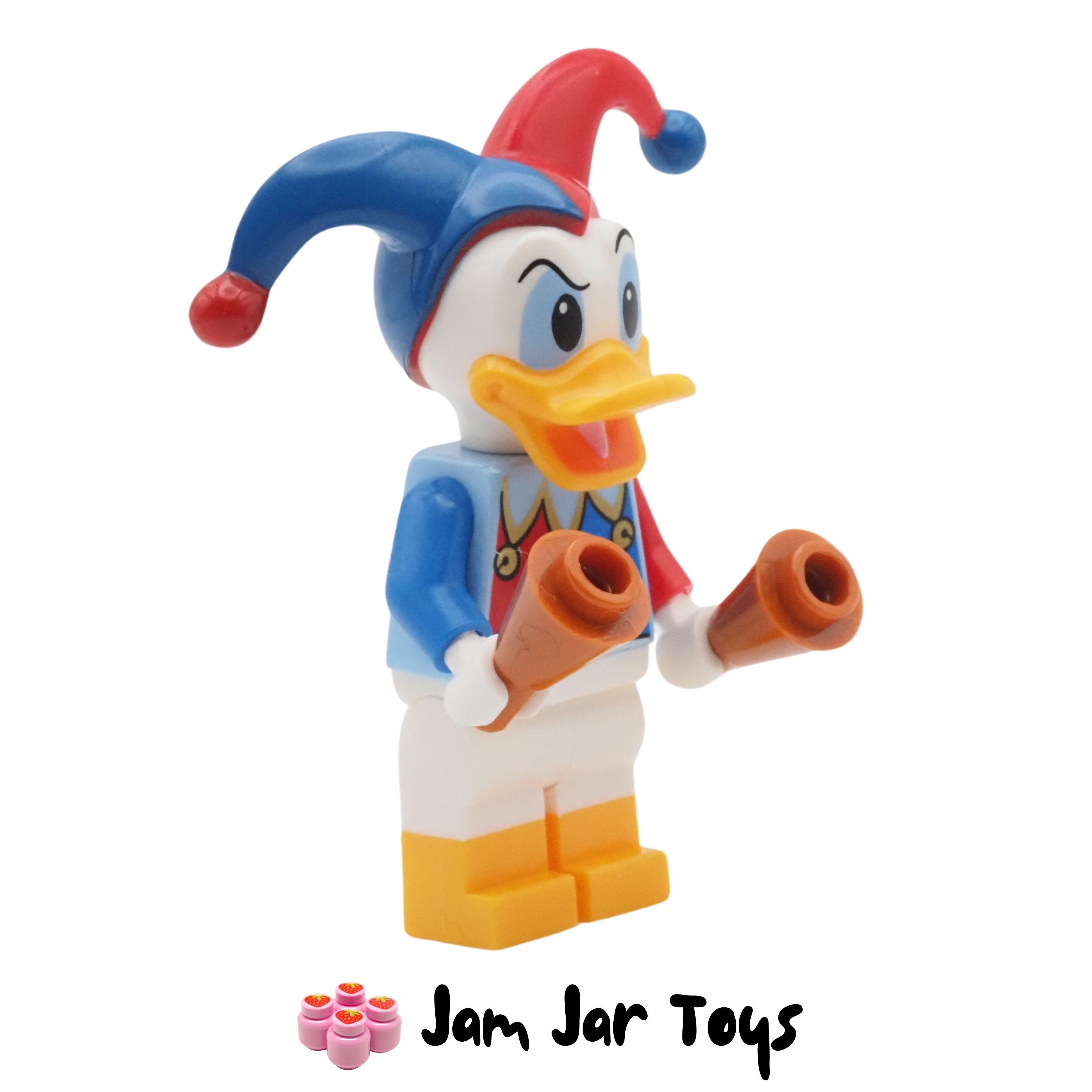 LEGO Disney Donald Duck - Jester Minifigure. R327