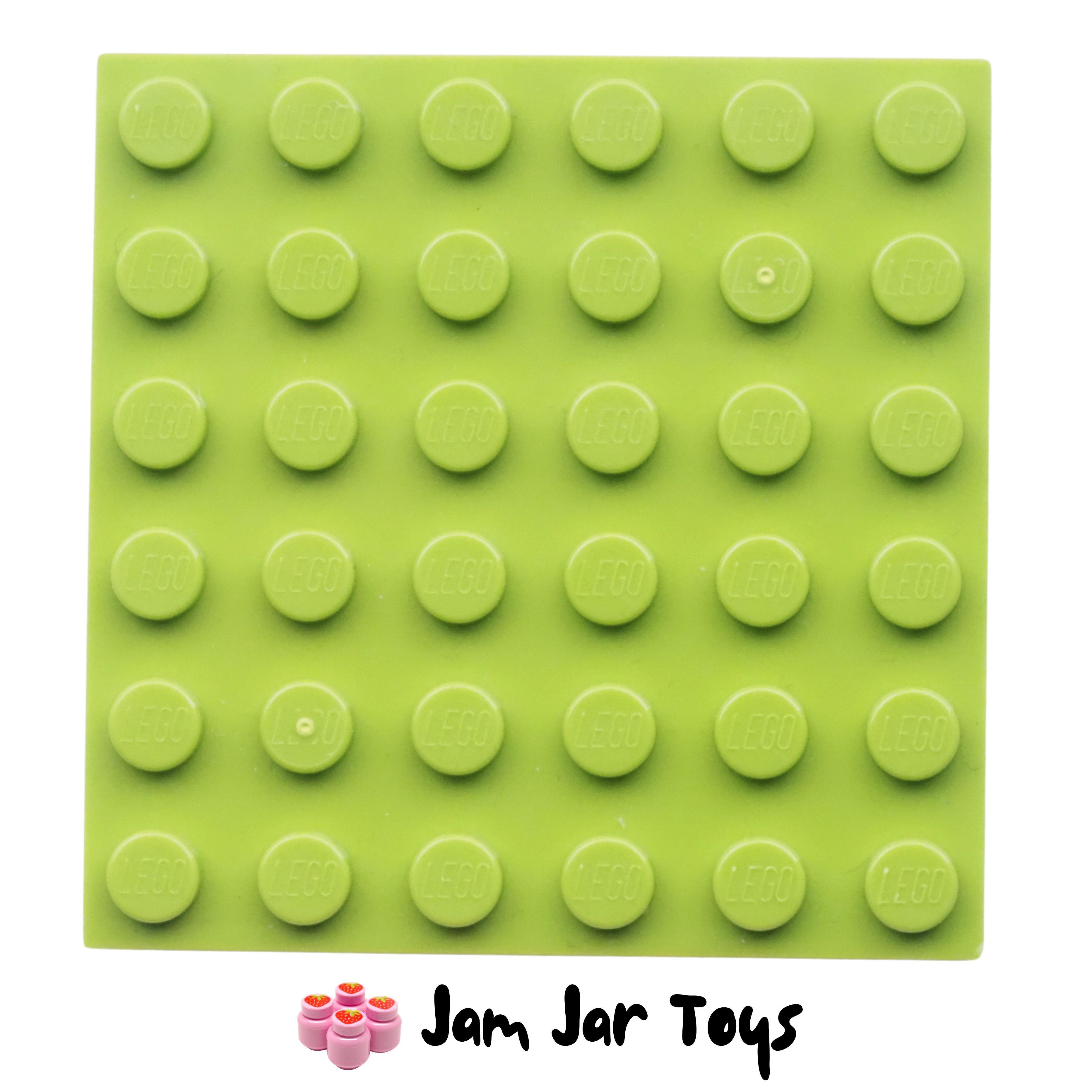 LEGO Lime 6 x 6 LEGO Base Plate