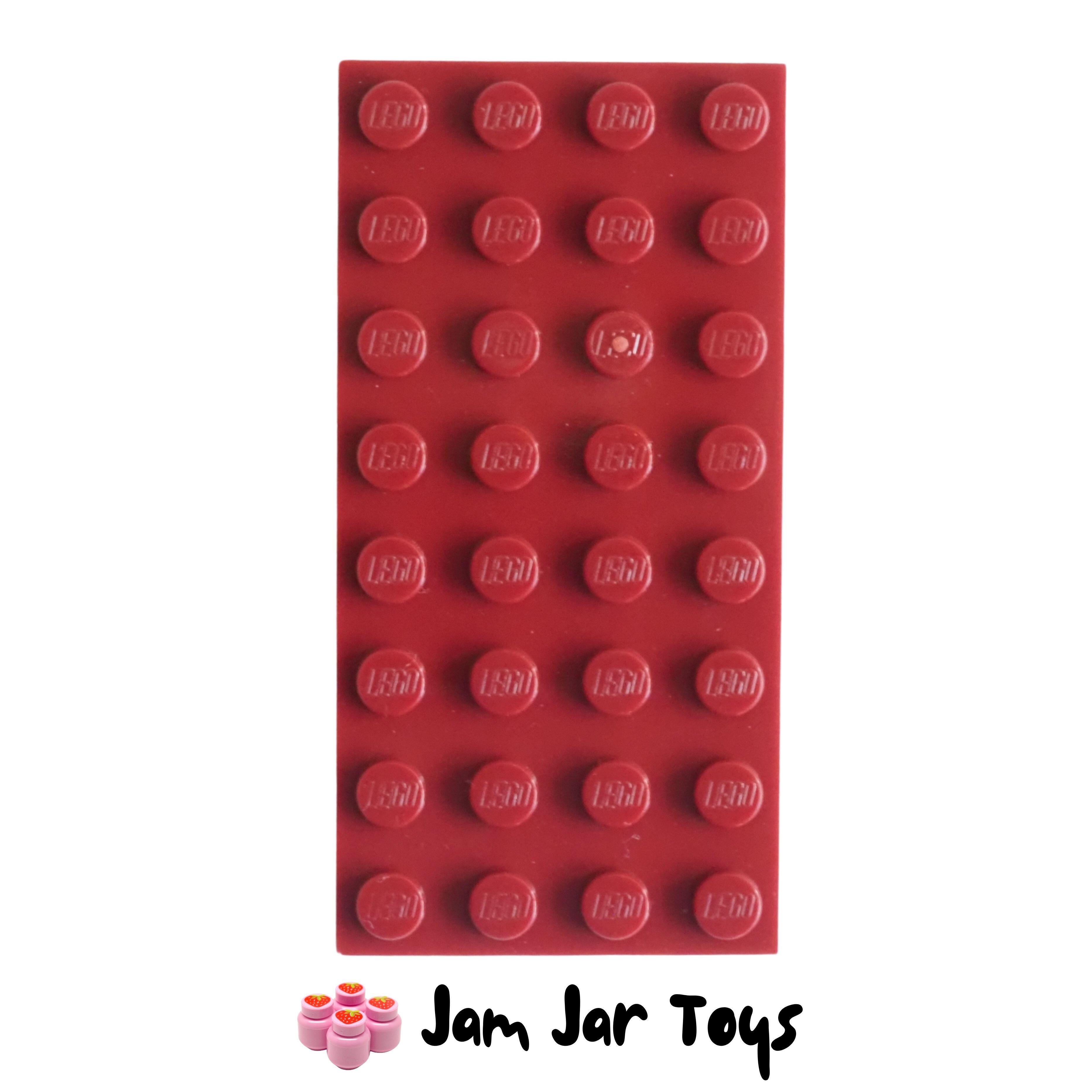 LEGO Dark Red 4 x 8 LEGO Base Plate