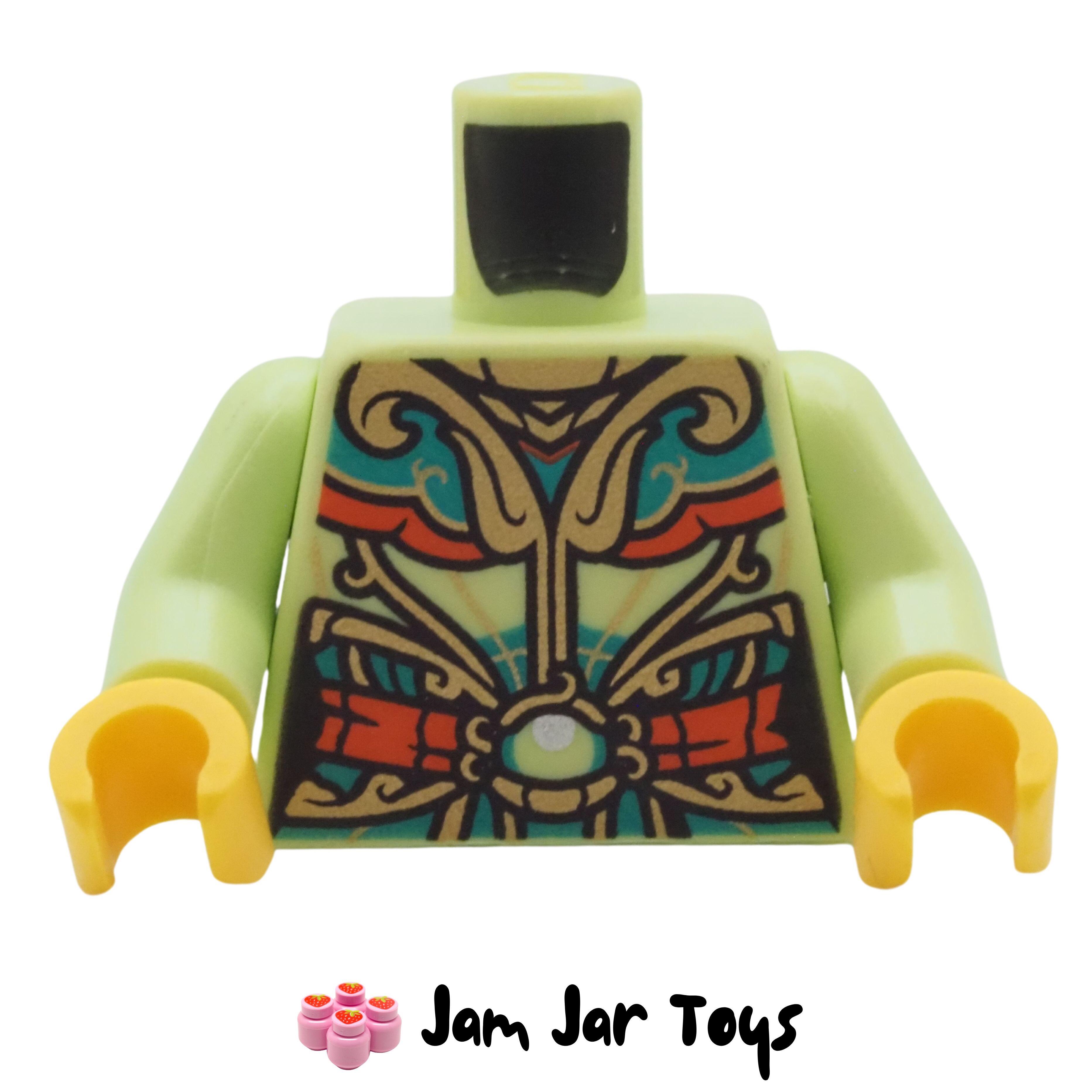 LEGO Nüwa Yellowish Green Torso Asian Style Tunic TO303