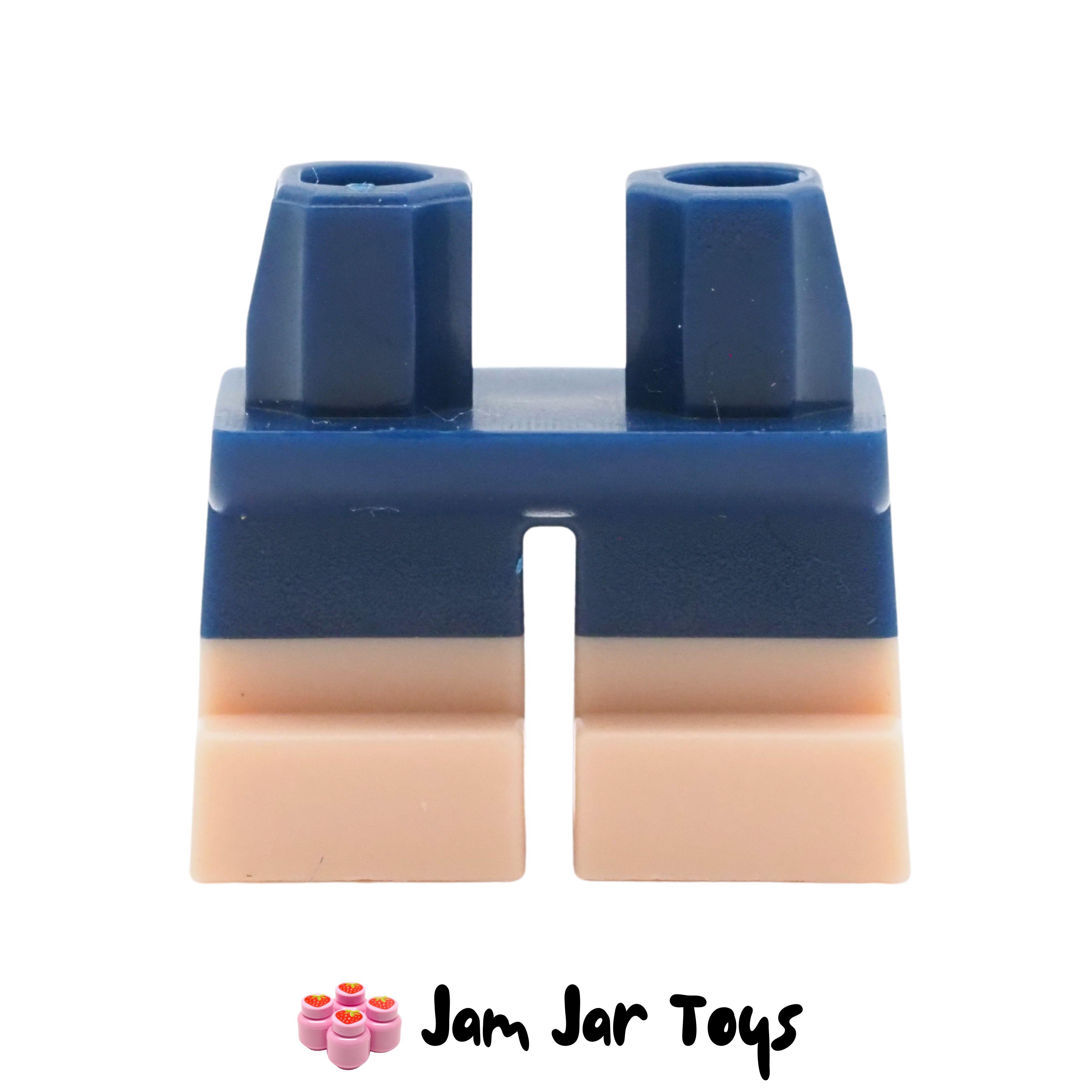 LEGO Dark Blue Short Legs | Light Nougat Feet | Frodo Baggins