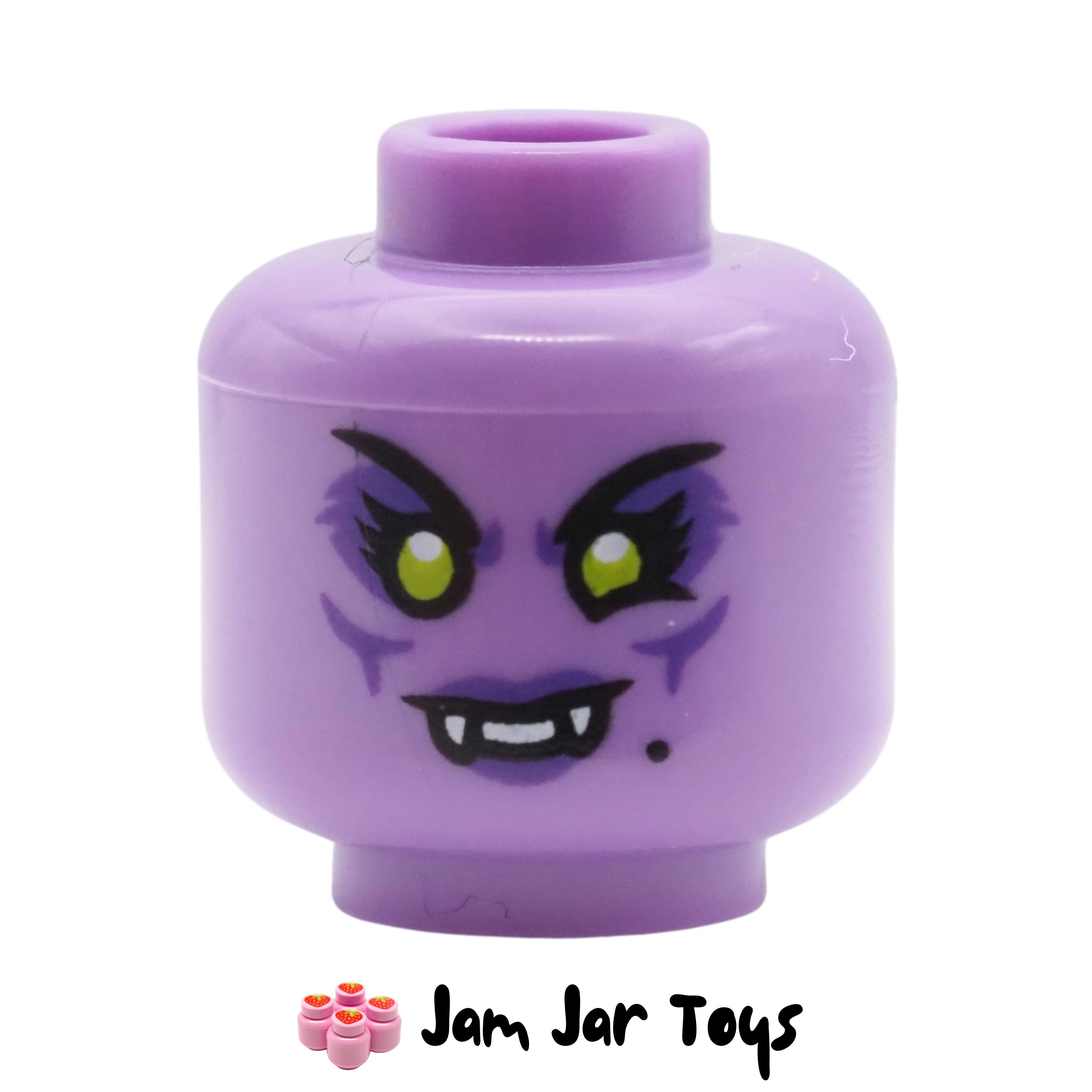 LEGO Spider Queen Head, Fangs, Open / Closed Mouth. HF158