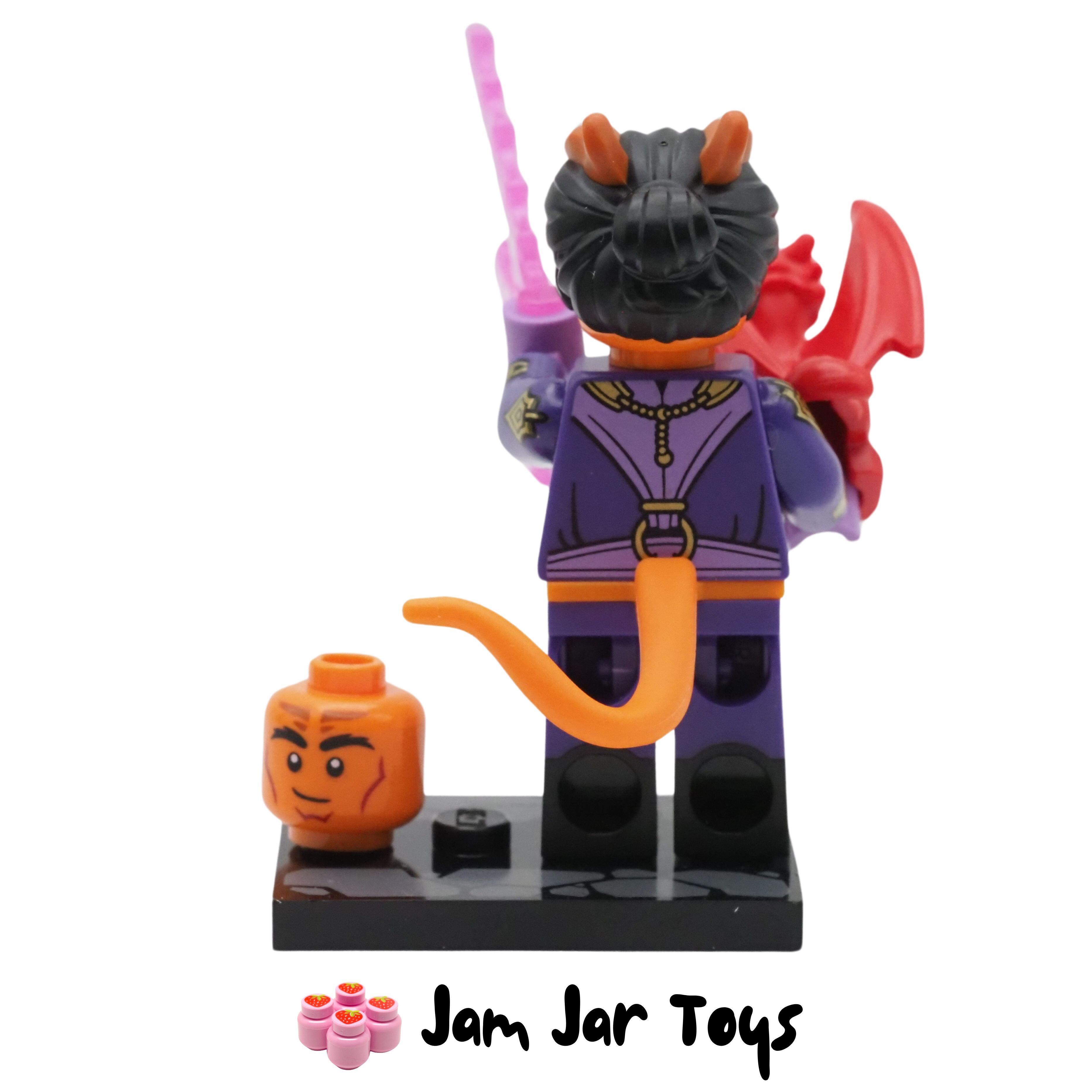 LEGO Dungeons & Dragons Tiefling Sorcerer Minifigure - 71047-3 COLDND03 RBB