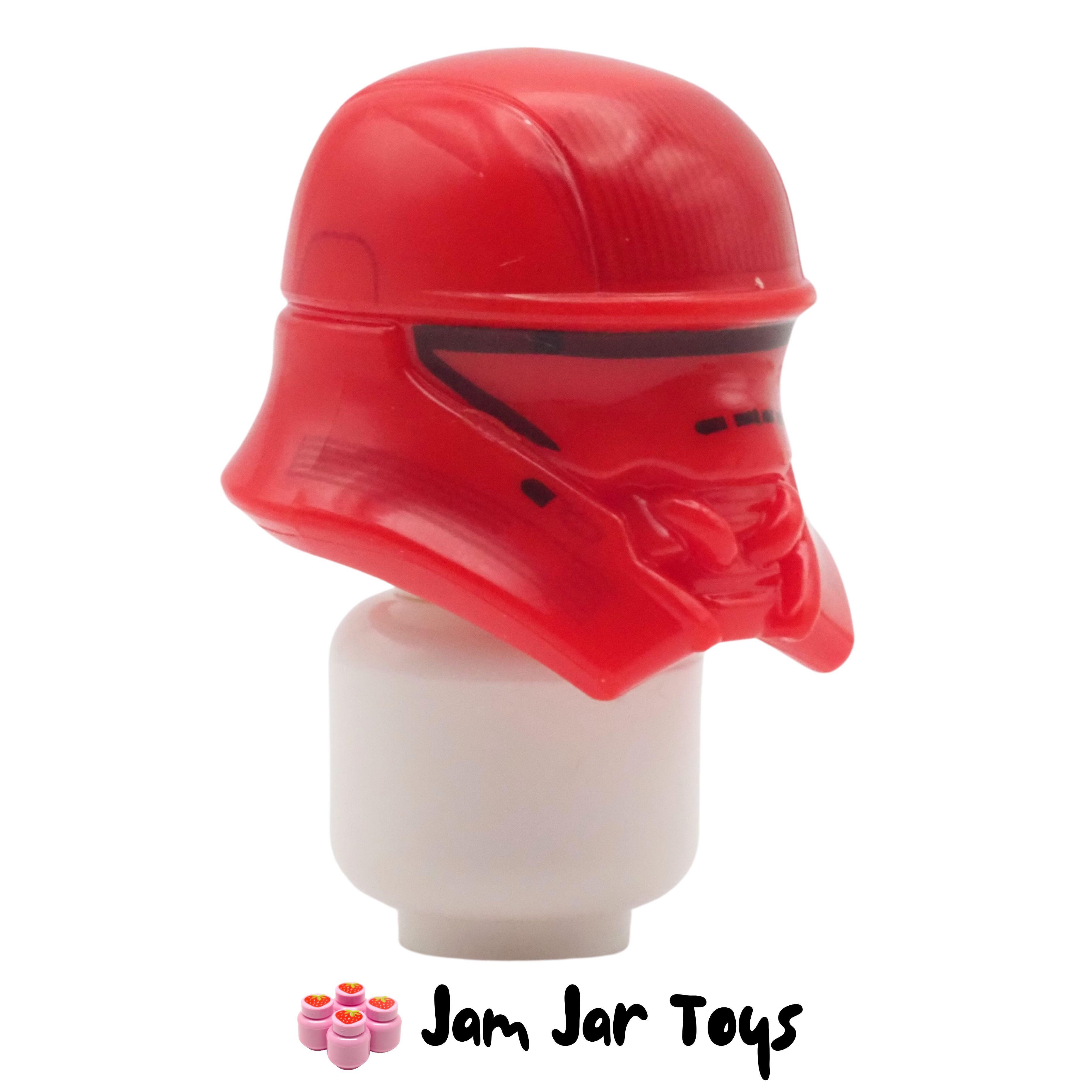 LEGO Red First Order Sith Trooper Helmet. HG296