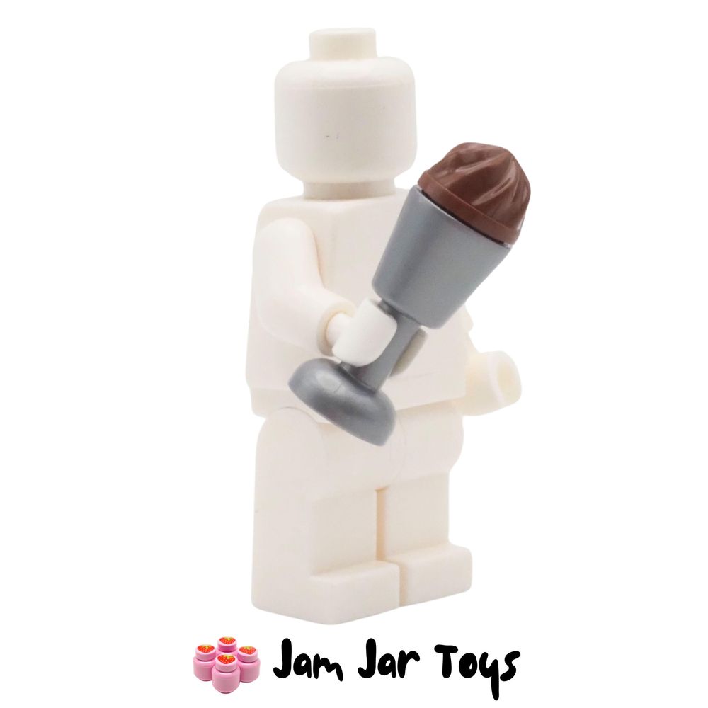 LEGO Flat Silver Goblet Chocolate Ice Cream | JamJarToys