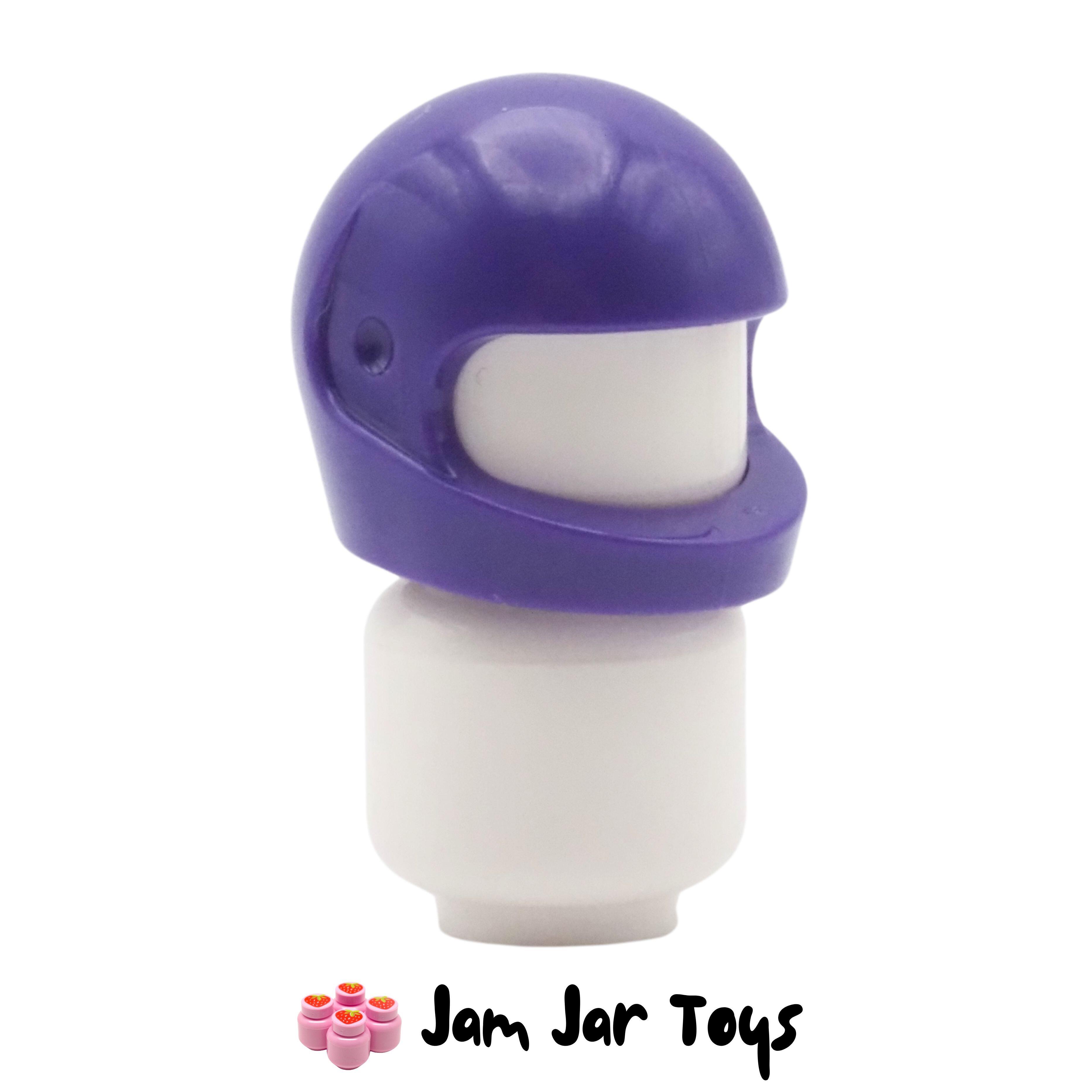 LEGO Dark Purple Crash Helmet. HG309
