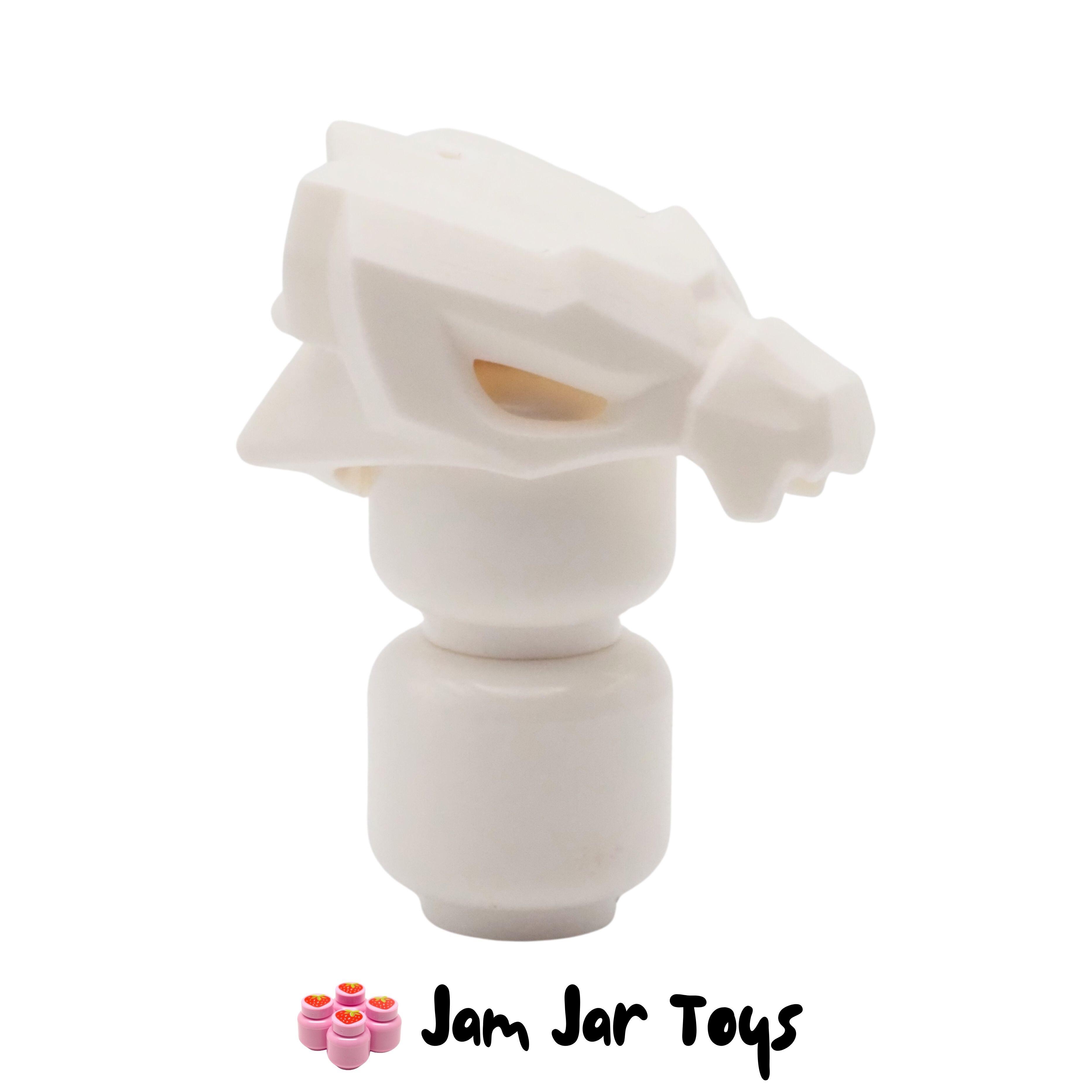 Buy LEGO White Dragon Head Jaw | JamJarToys