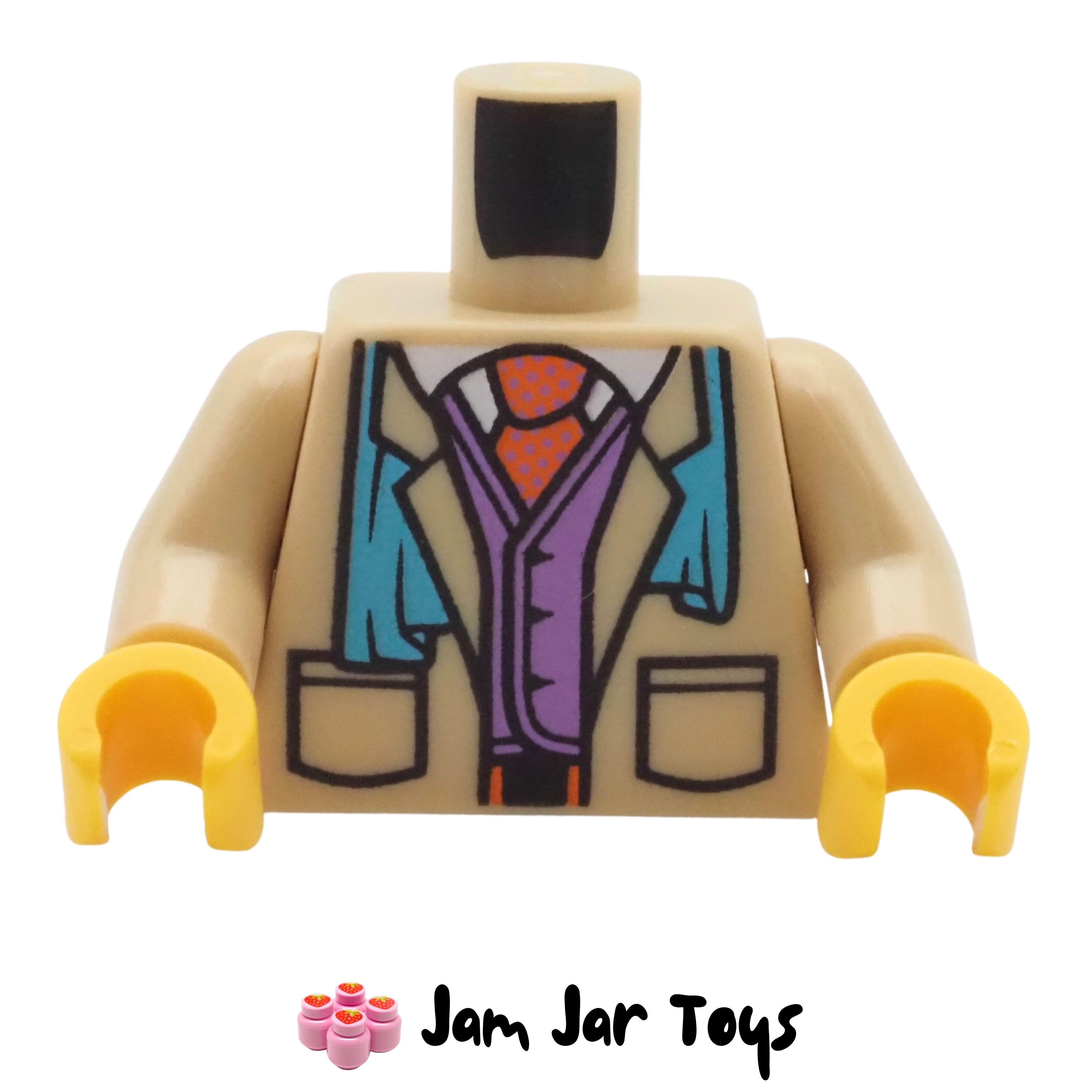 LEGO Minifigure Torso - Lavender Jacket | JamJarToys