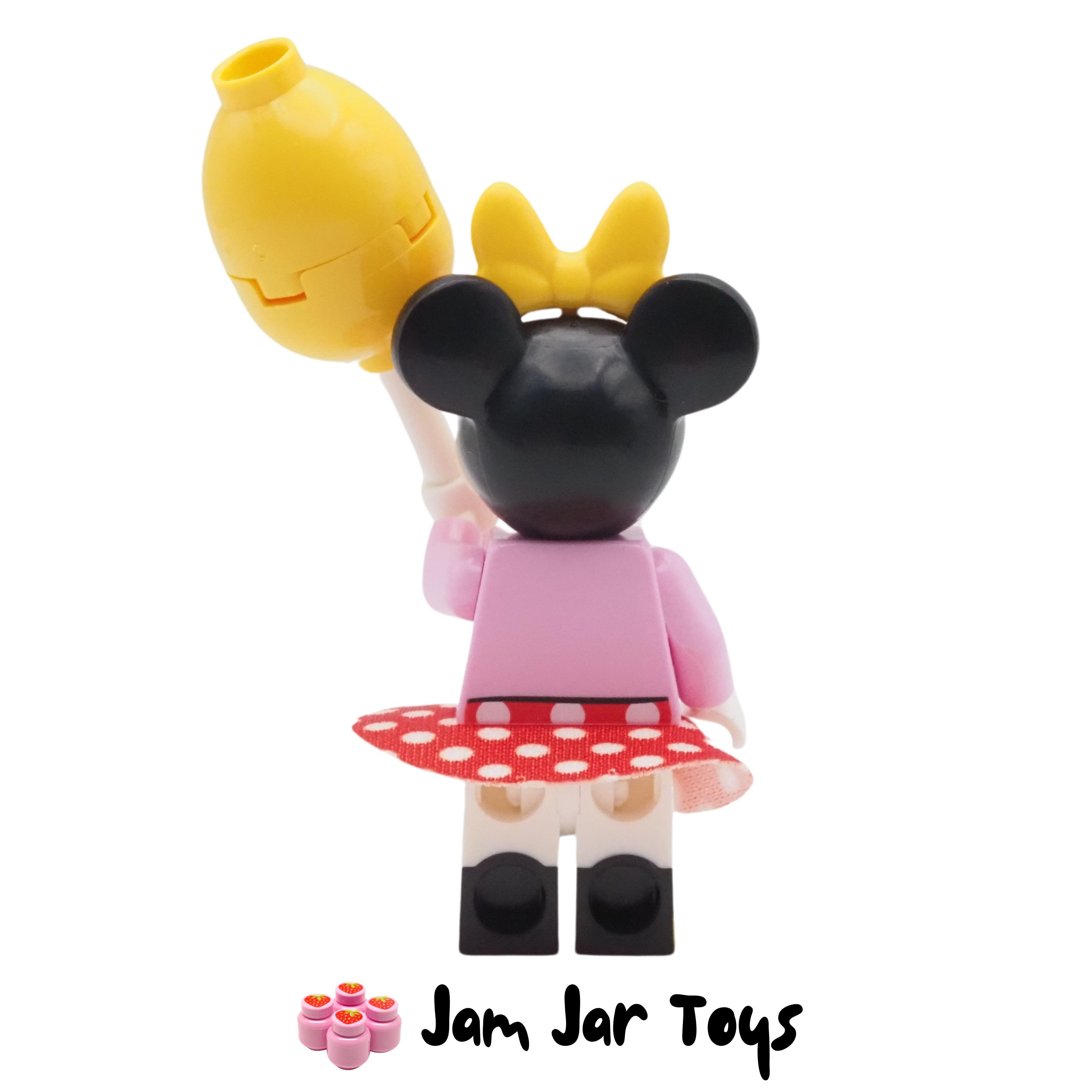 LEGO Minnie Mouse Disney Mini Figure, Jacket, Polka Dot Dress. R1095
