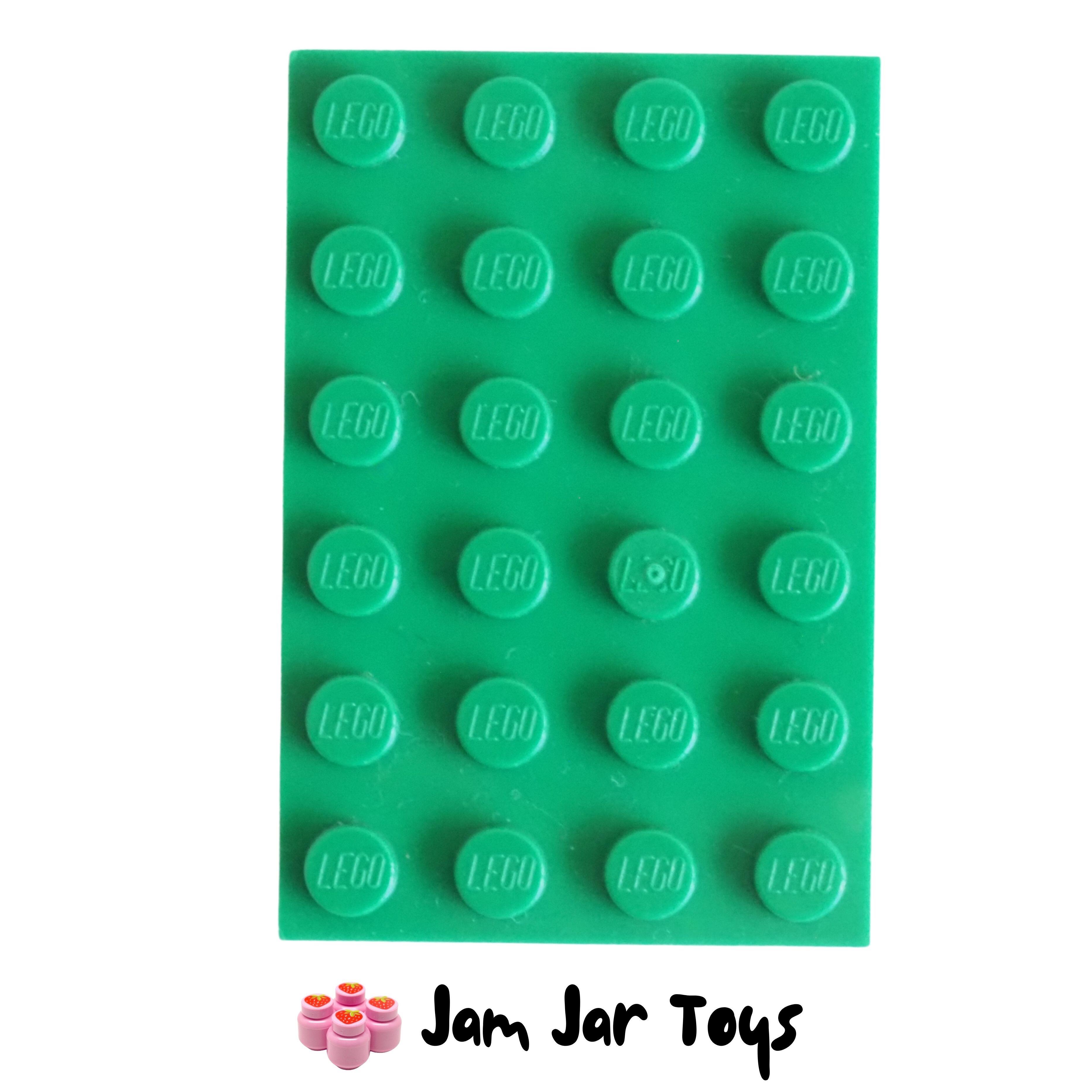LEGO Green 4 x 6 LEGO Base Plate 4116671 | JamJarToys
